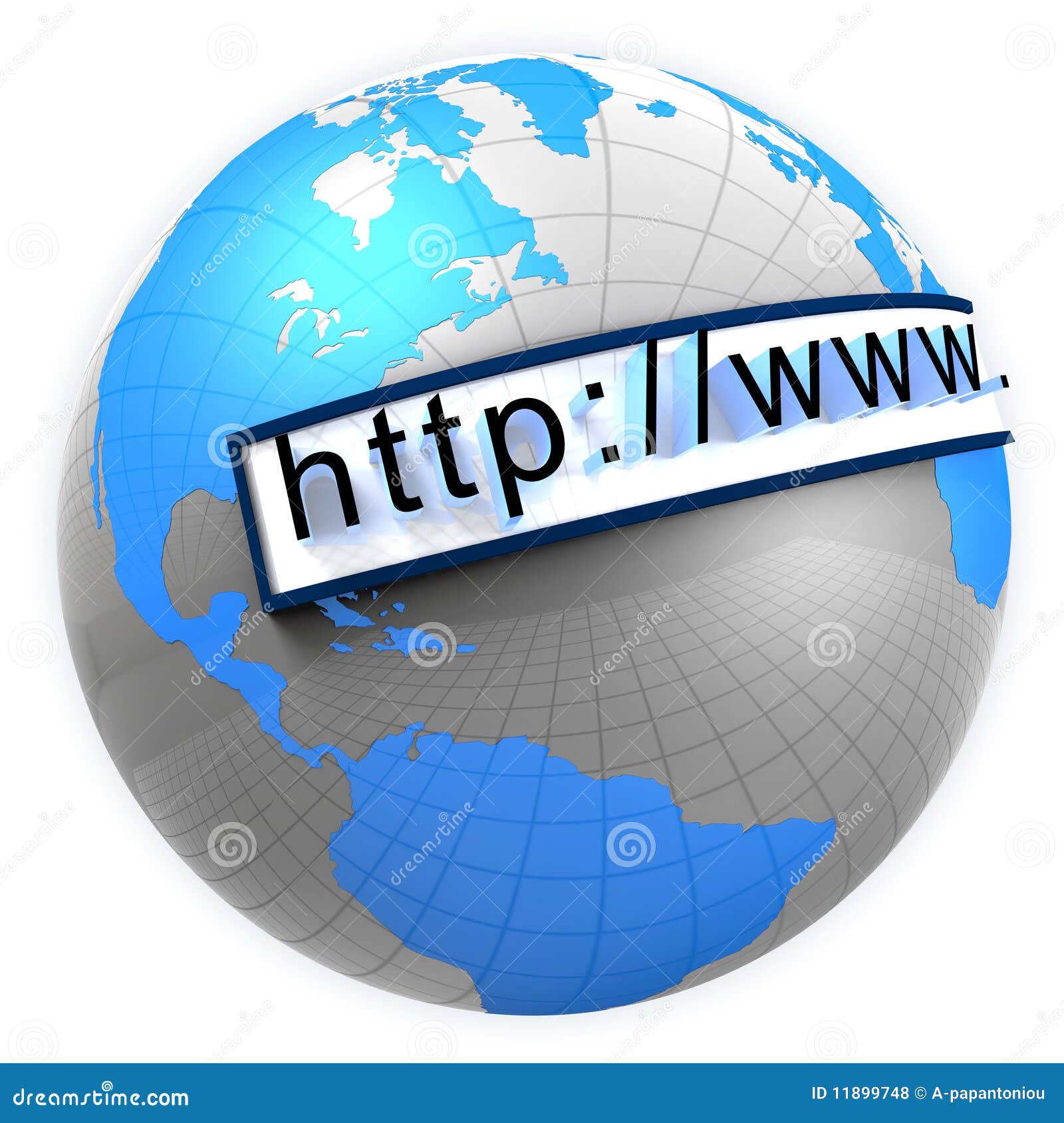 Mundo ancho del Web stock de ilustración. Ilustración de tierra - 11899748