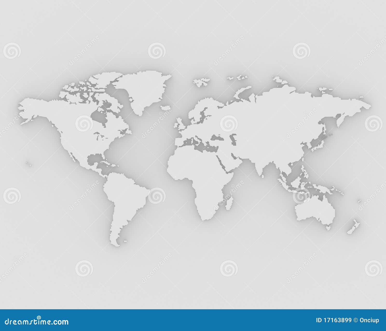 Mundo branco do mapa ilustração stock. Ilustração de rede - 17163899