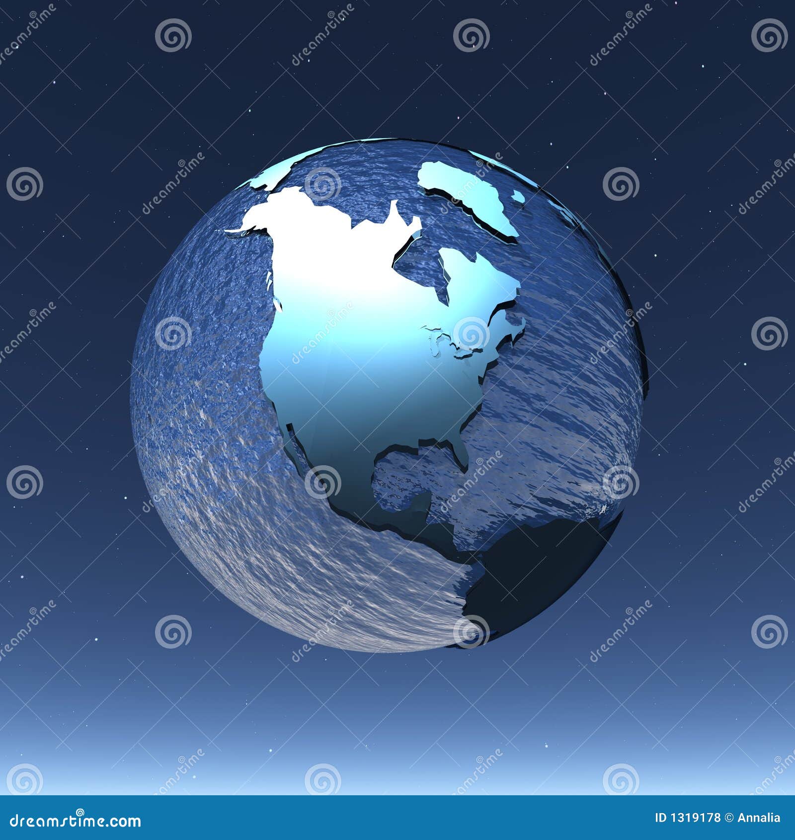 Mundo brillante stock de ilustración. Ilustración de atlas - 1319178