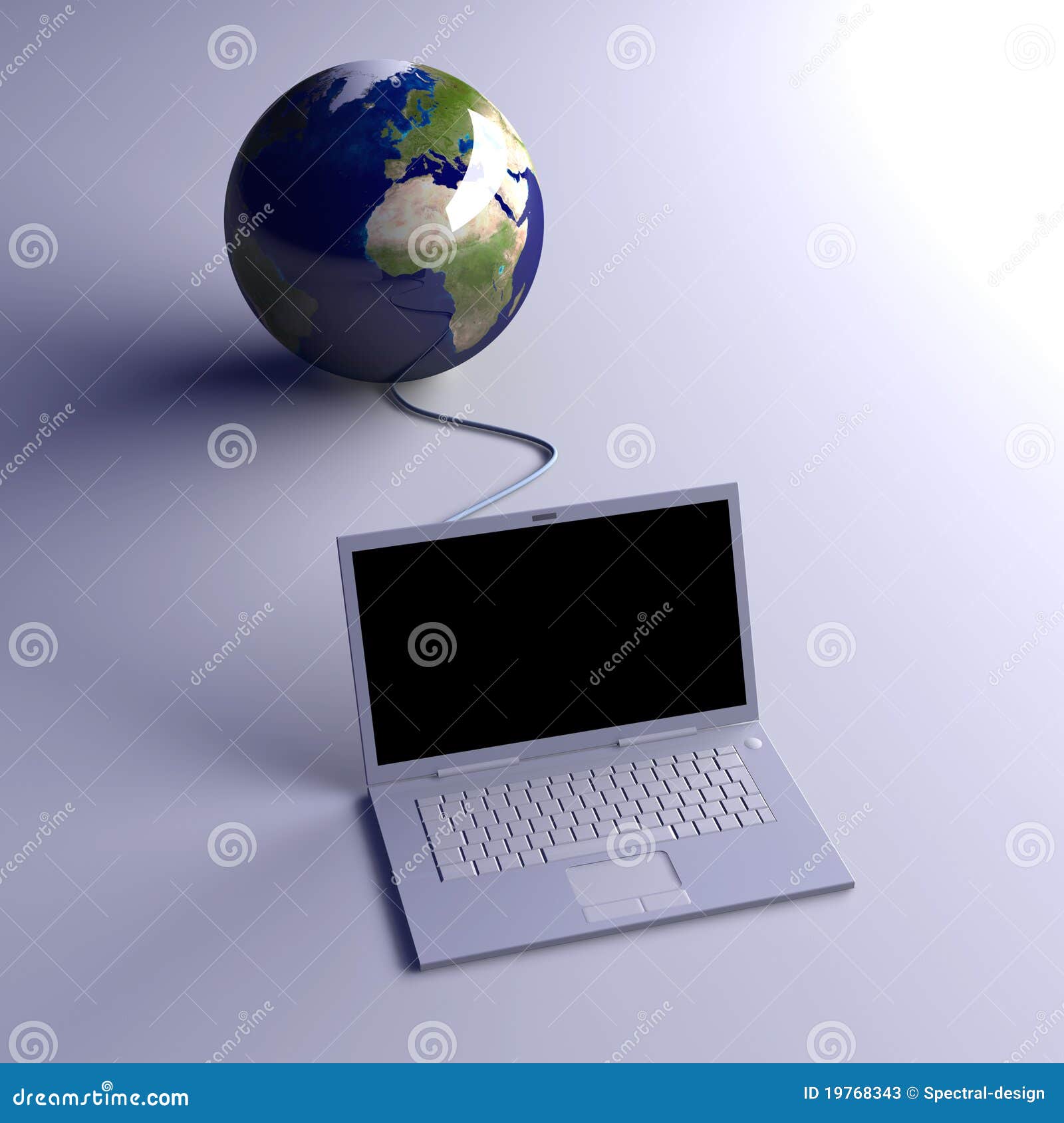 Mundo conectado stock de ilustración. Ilustración de pista - 19768343