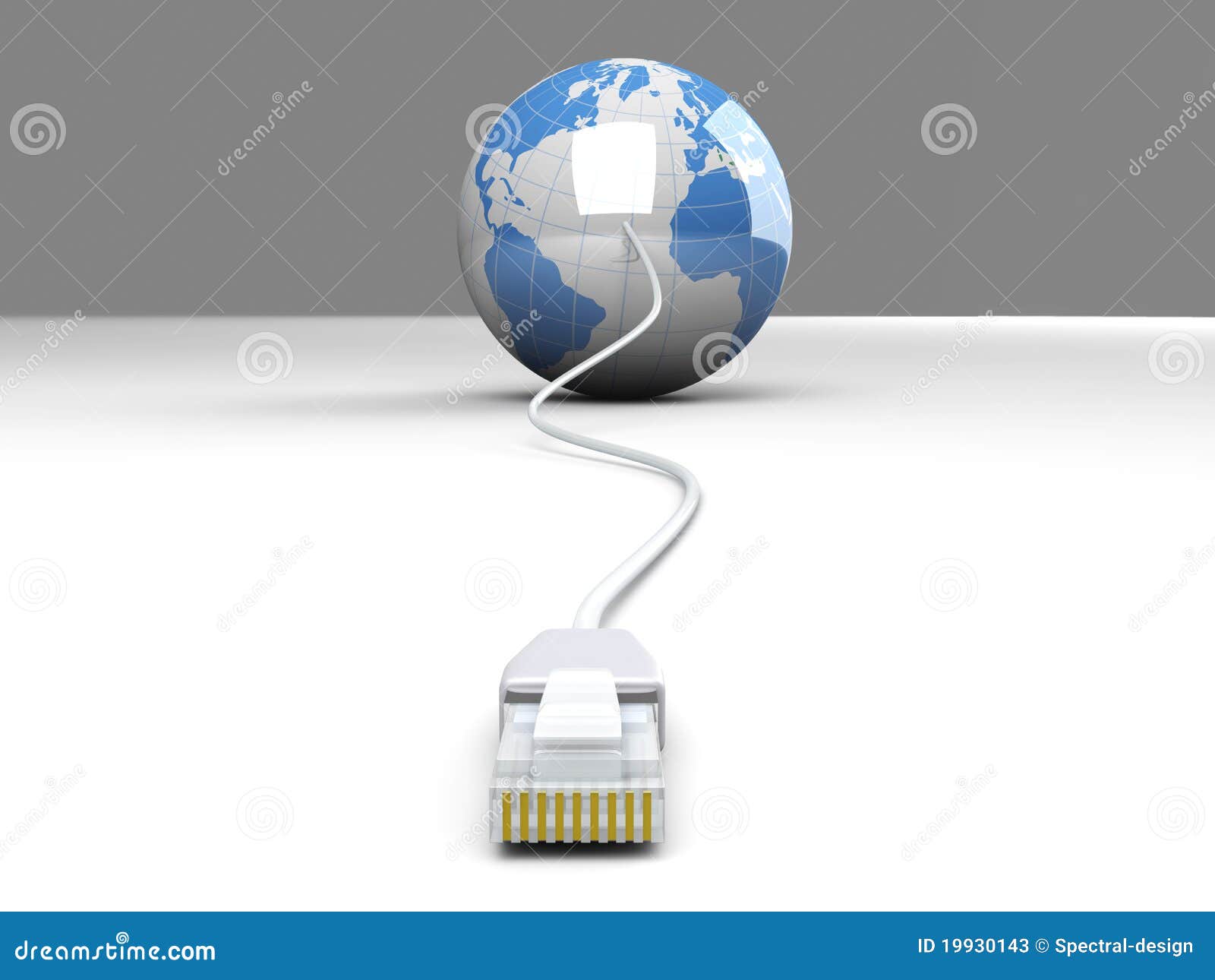 Mundo conectado stock de ilustración. Ilustración de global - 19930143