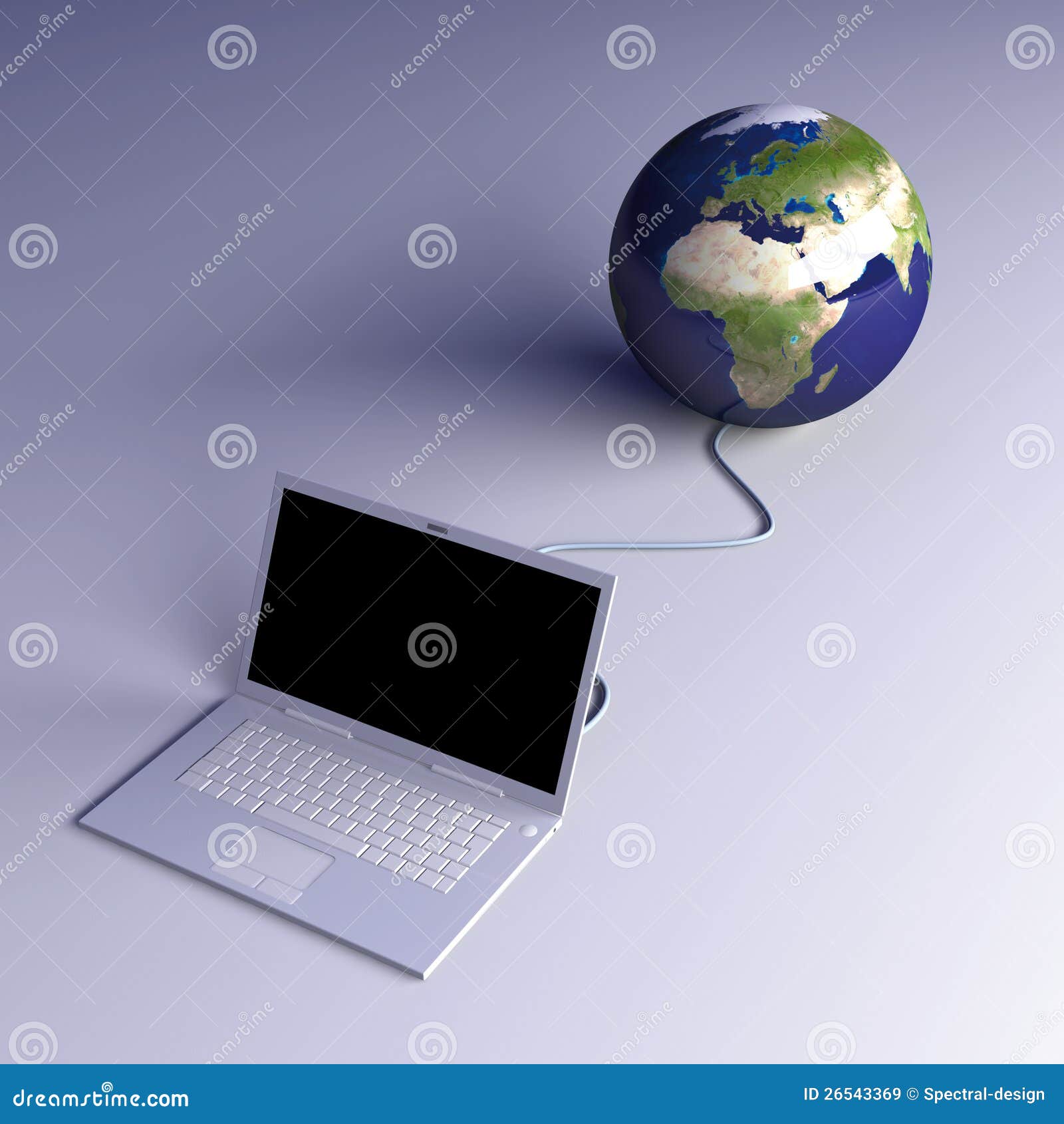 Mundo conectado stock de ilustración. Ilustración de alambre - 26543369