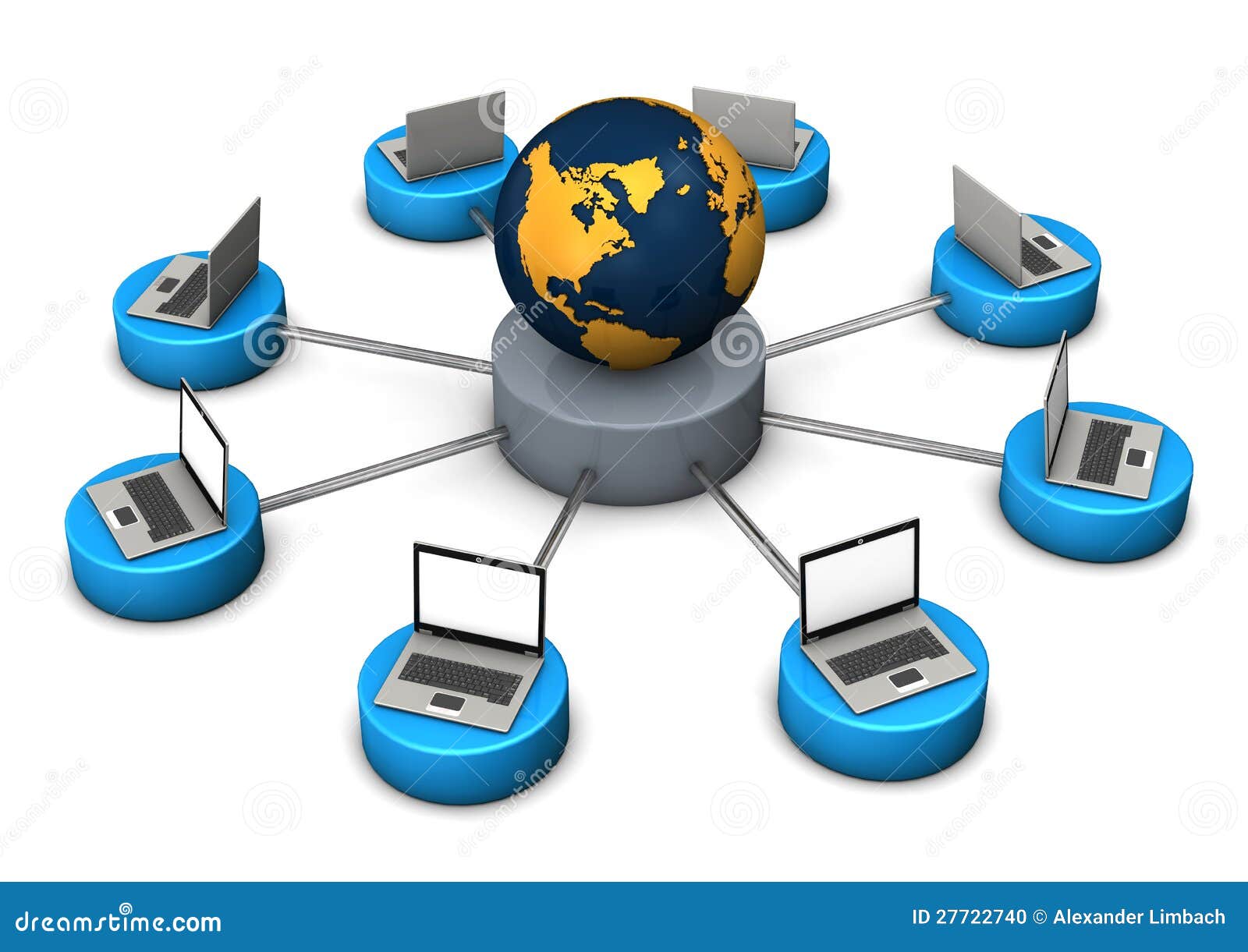 Mundo Conectado Foto de archivo - Imagen: 27722740