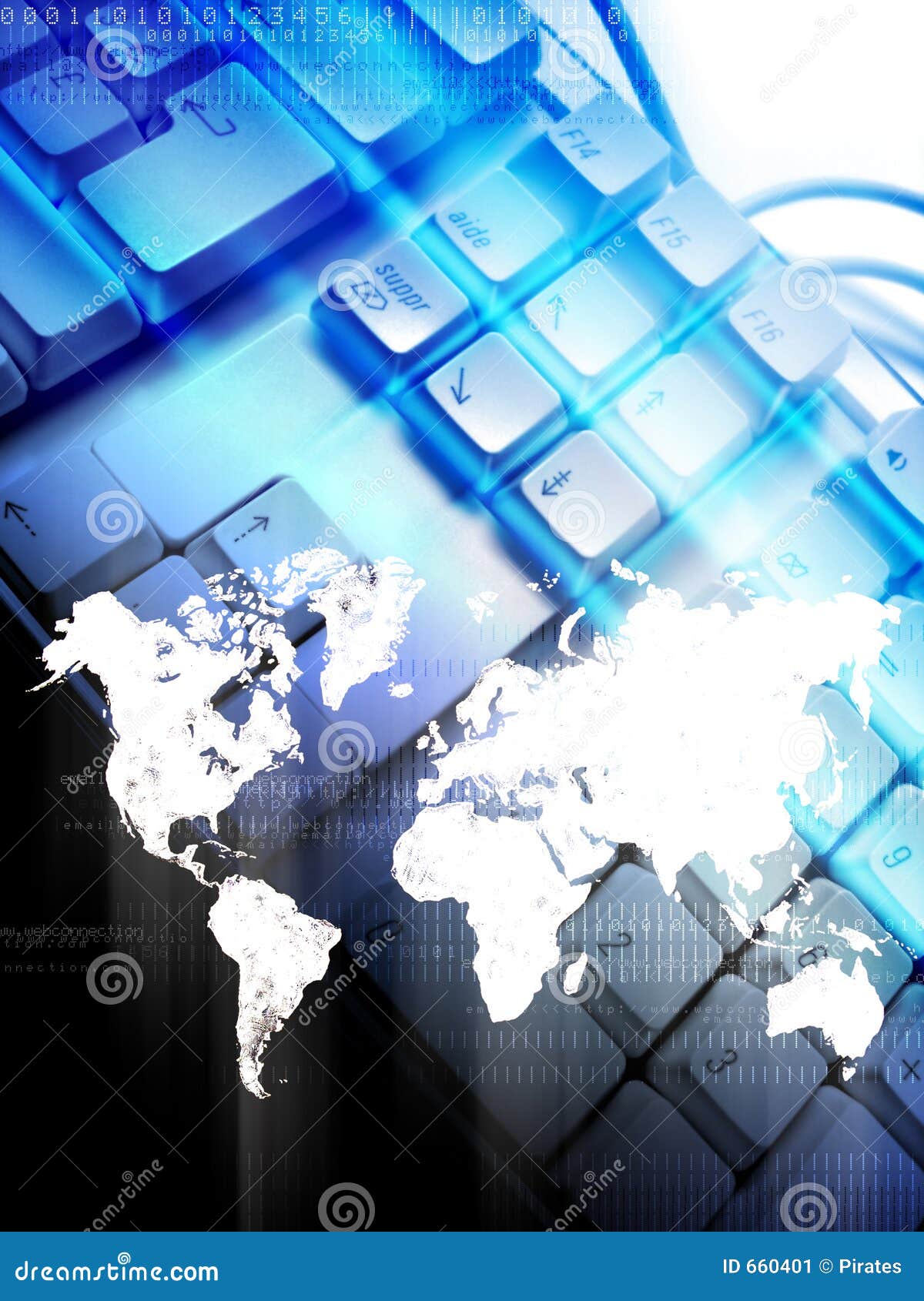 Mundo conectado ilustração stock. Ilustração de enviamento - 660401