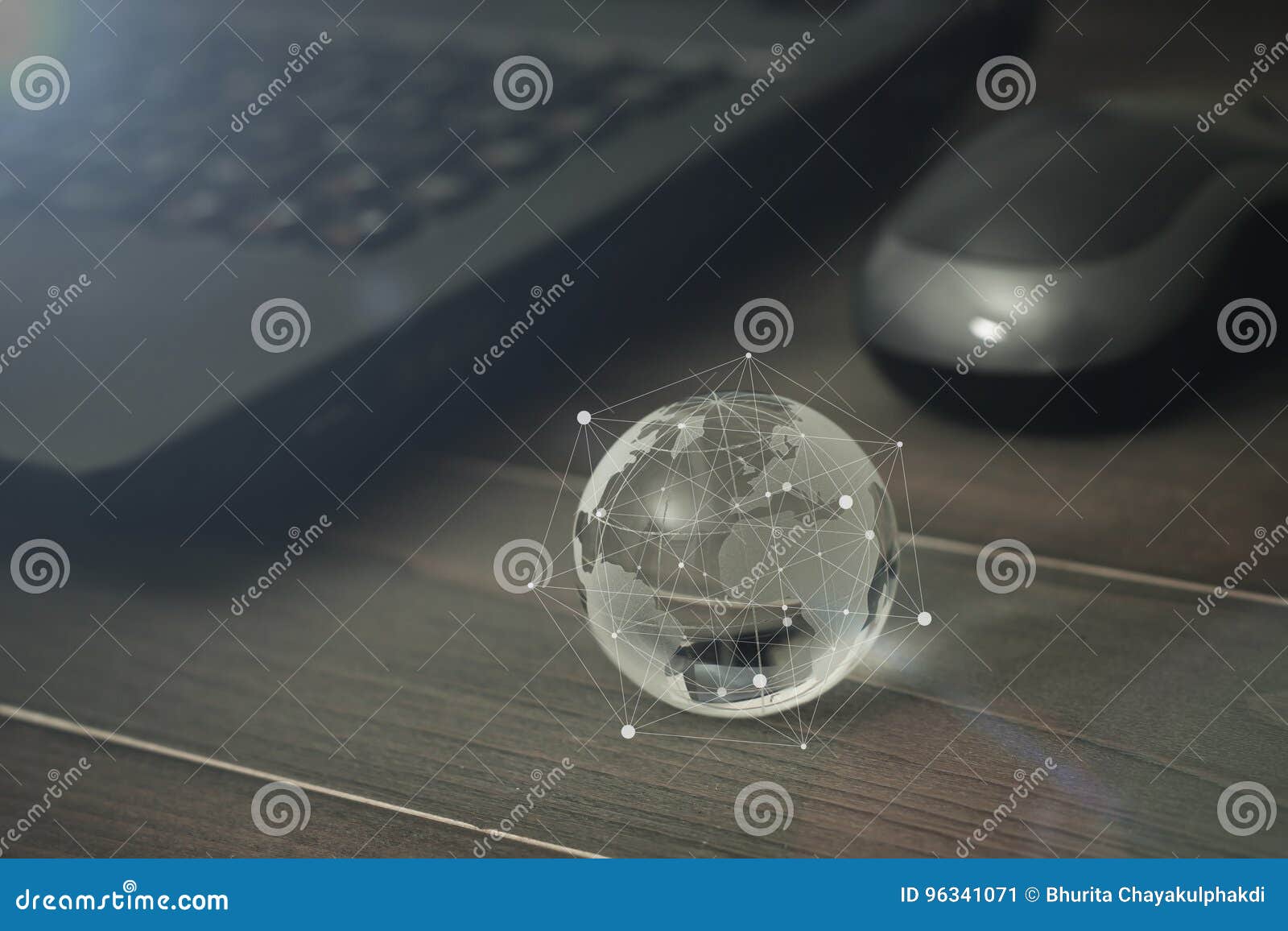 Mundo Conectado Concepto Social De La Red Imagen de archivo - Imagen de ...