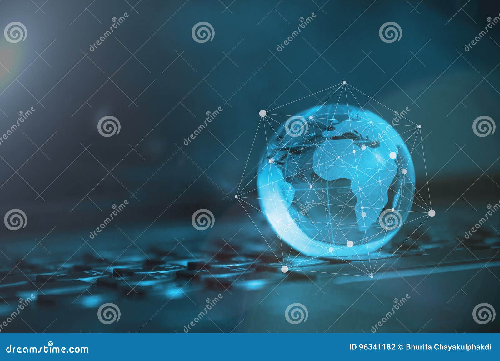 Mundo Conectado Concepto Social De La Red Foto de archivo - Imagen de ...