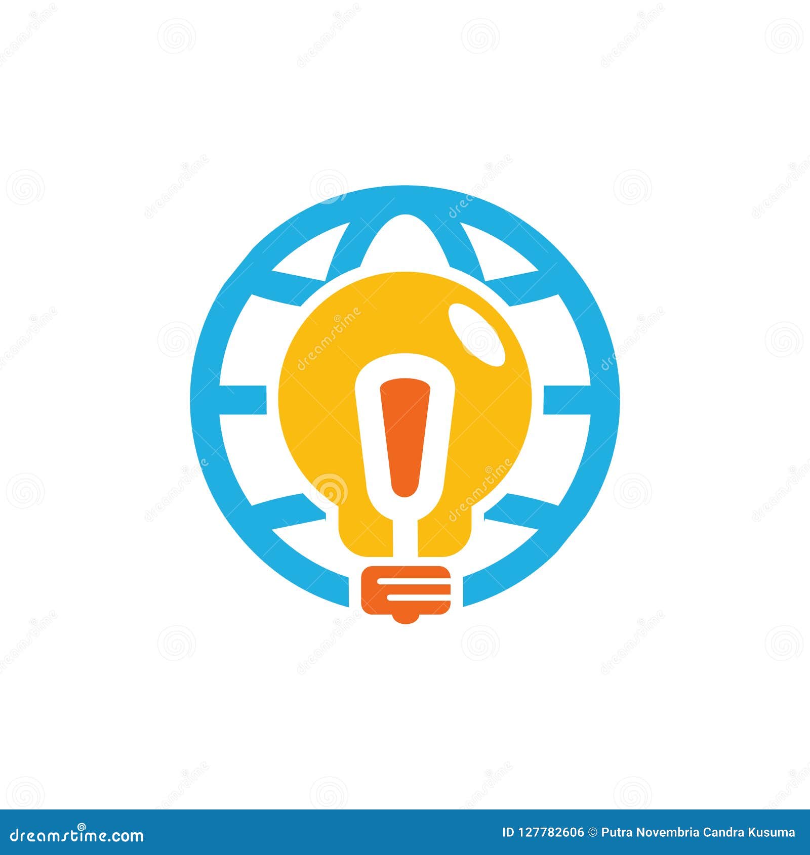 Mundo Creativo Logo Icon Design Ilustración del Vector - Ilustración de ...