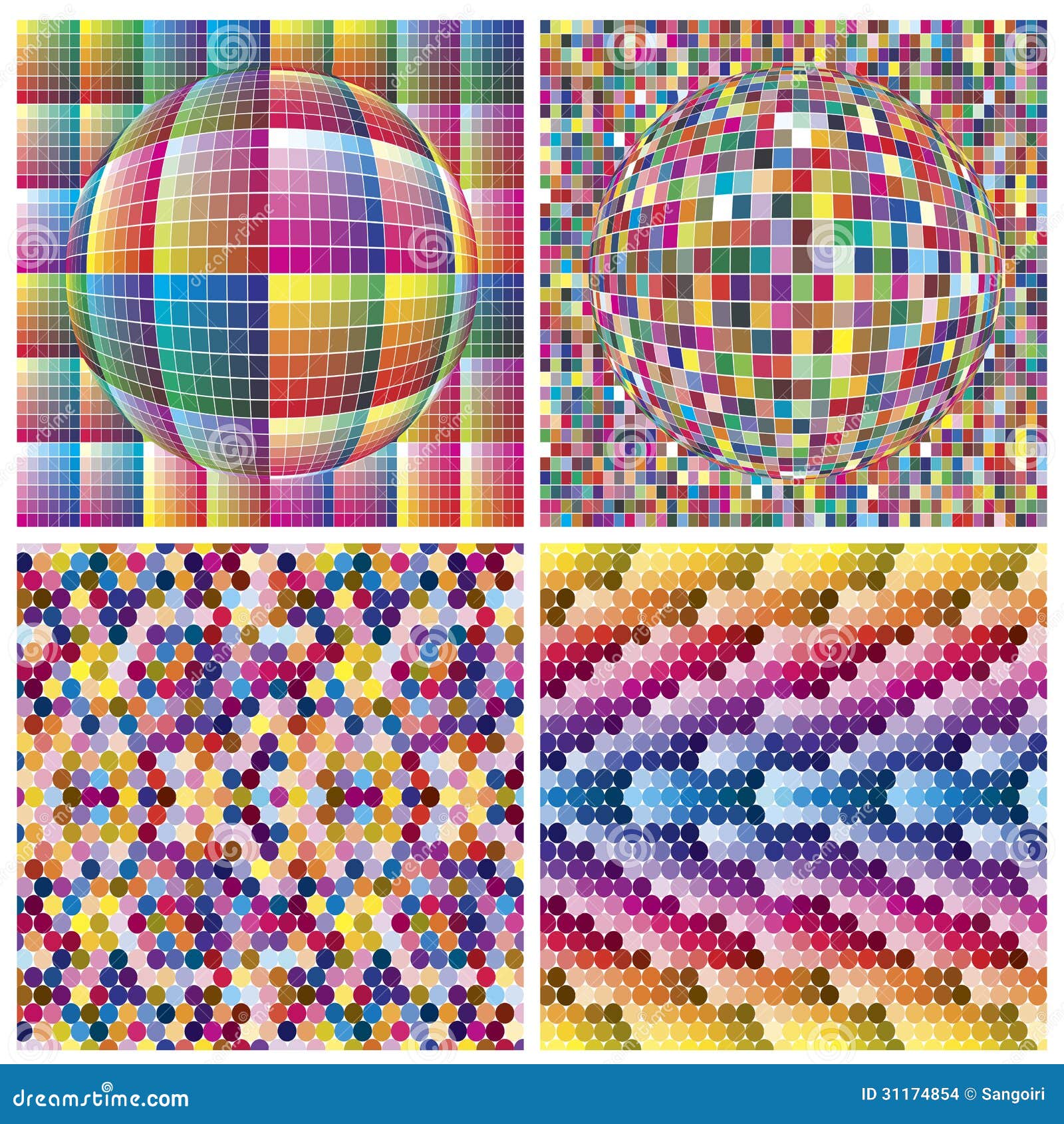 Mundo das cores ilustração do vetor. Ilustração de deslocamento - 31174854