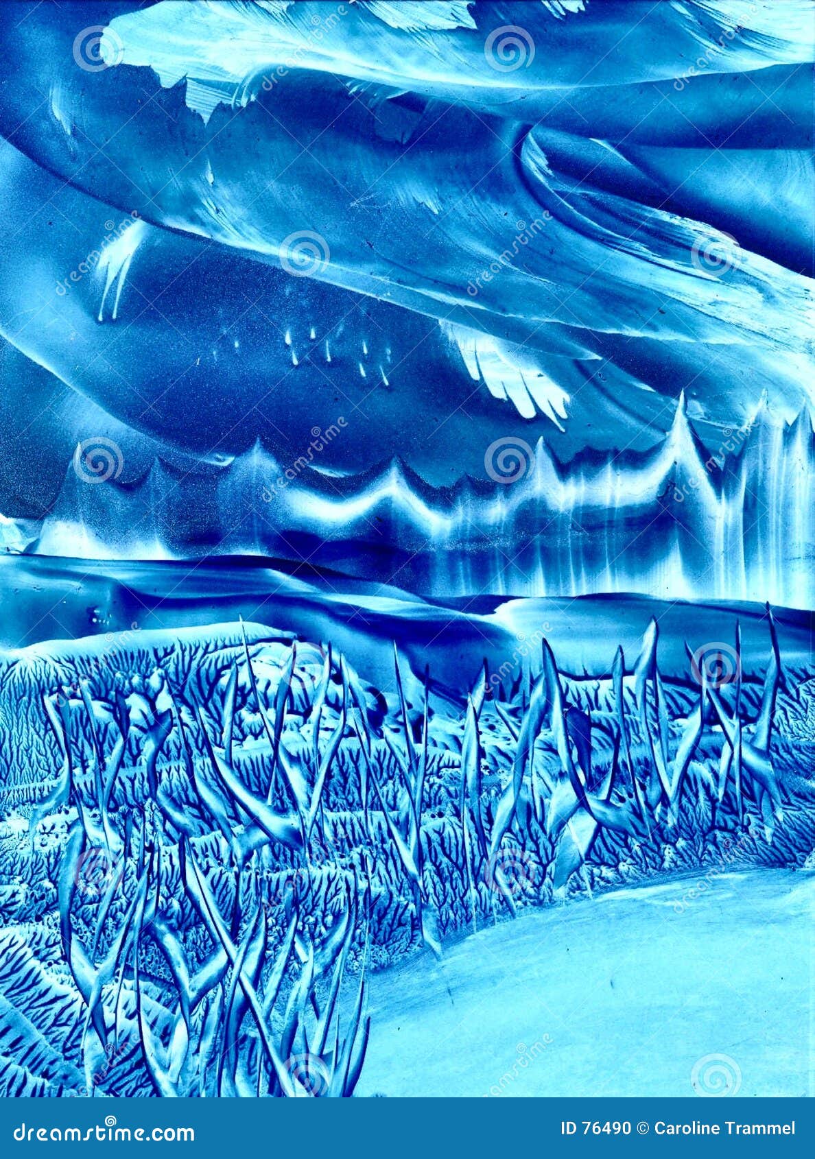 Mundo del hielo stock de ilustración. Ilustración de villancico - 76490