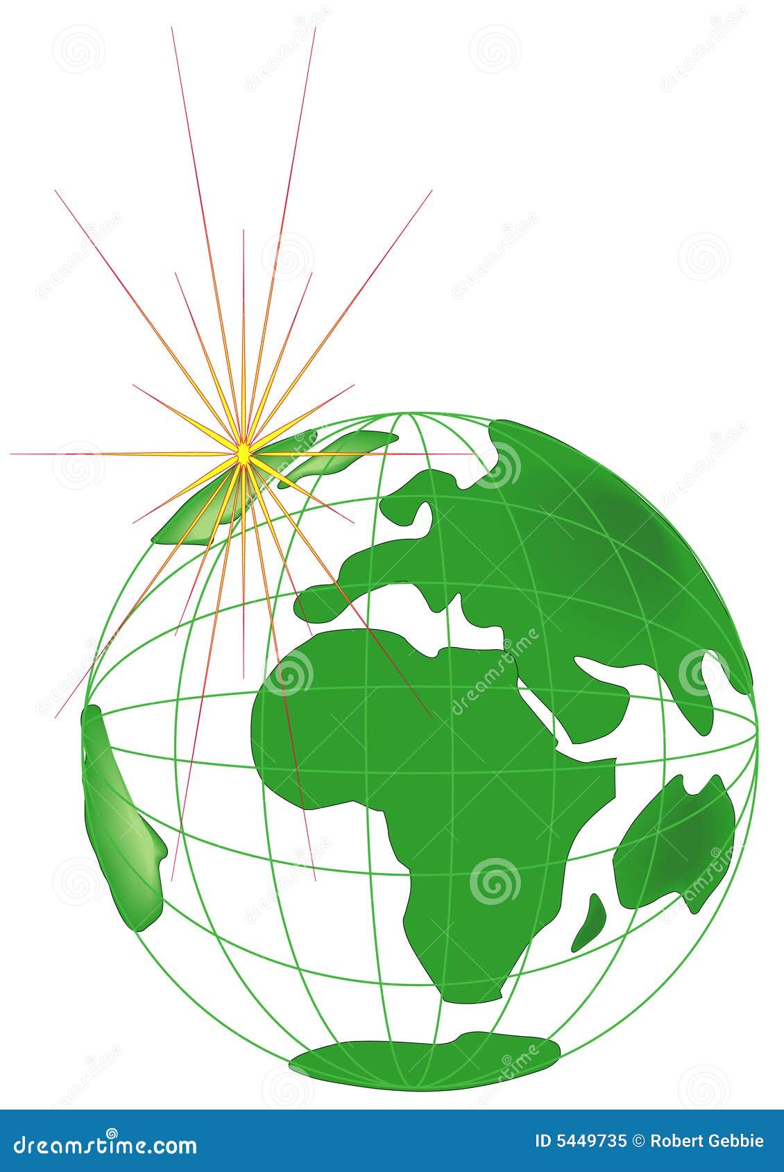 Mundo E Olhar Fixo Do Frame Do Fio Ilustração do Vetor - Ilustração de ...