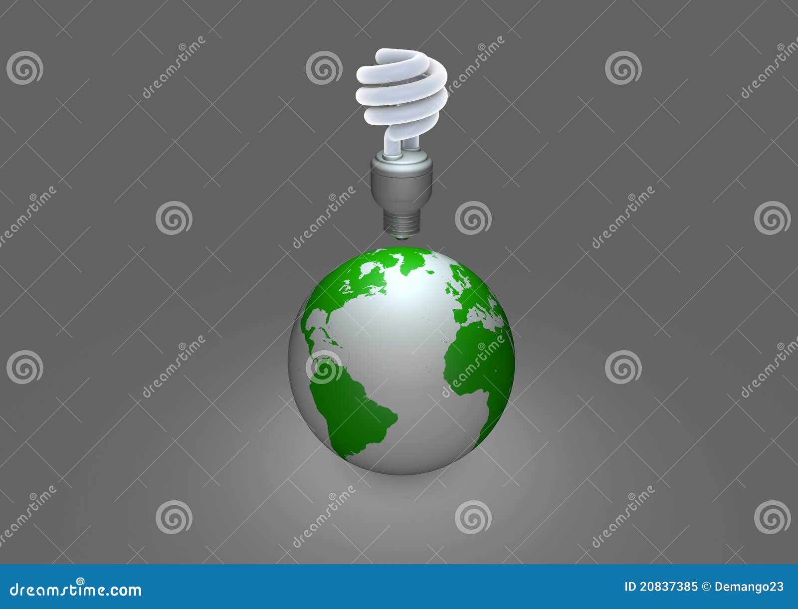 Mundo Eco-friendly ilustração stock. Ilustração de esfera - 20837385