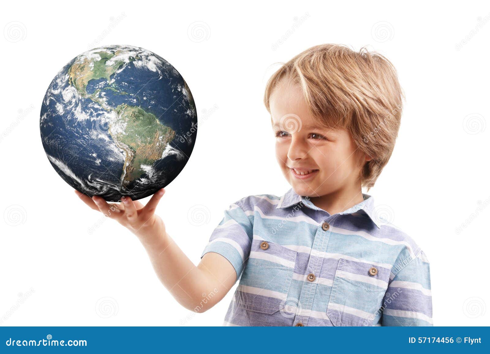 Mundo en sus manos foto de archivo. Imagen de fondos - 57174456