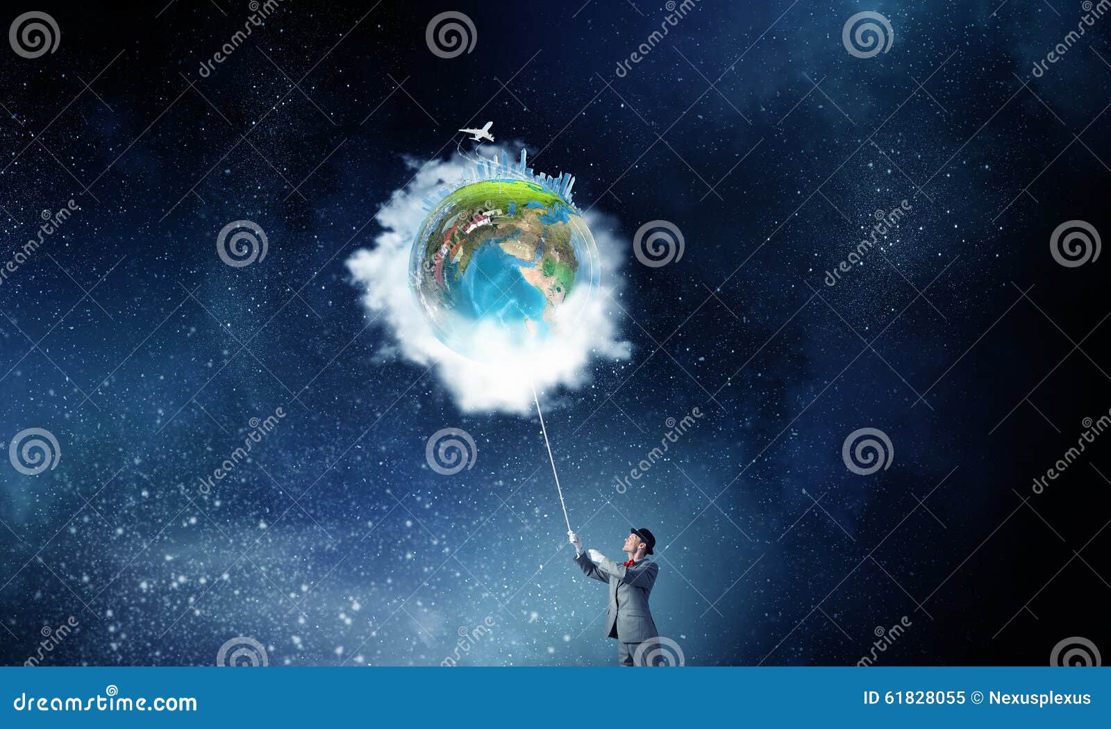 Mundo en sus manos imagen de archivo. Imagen de mundial - 61828055