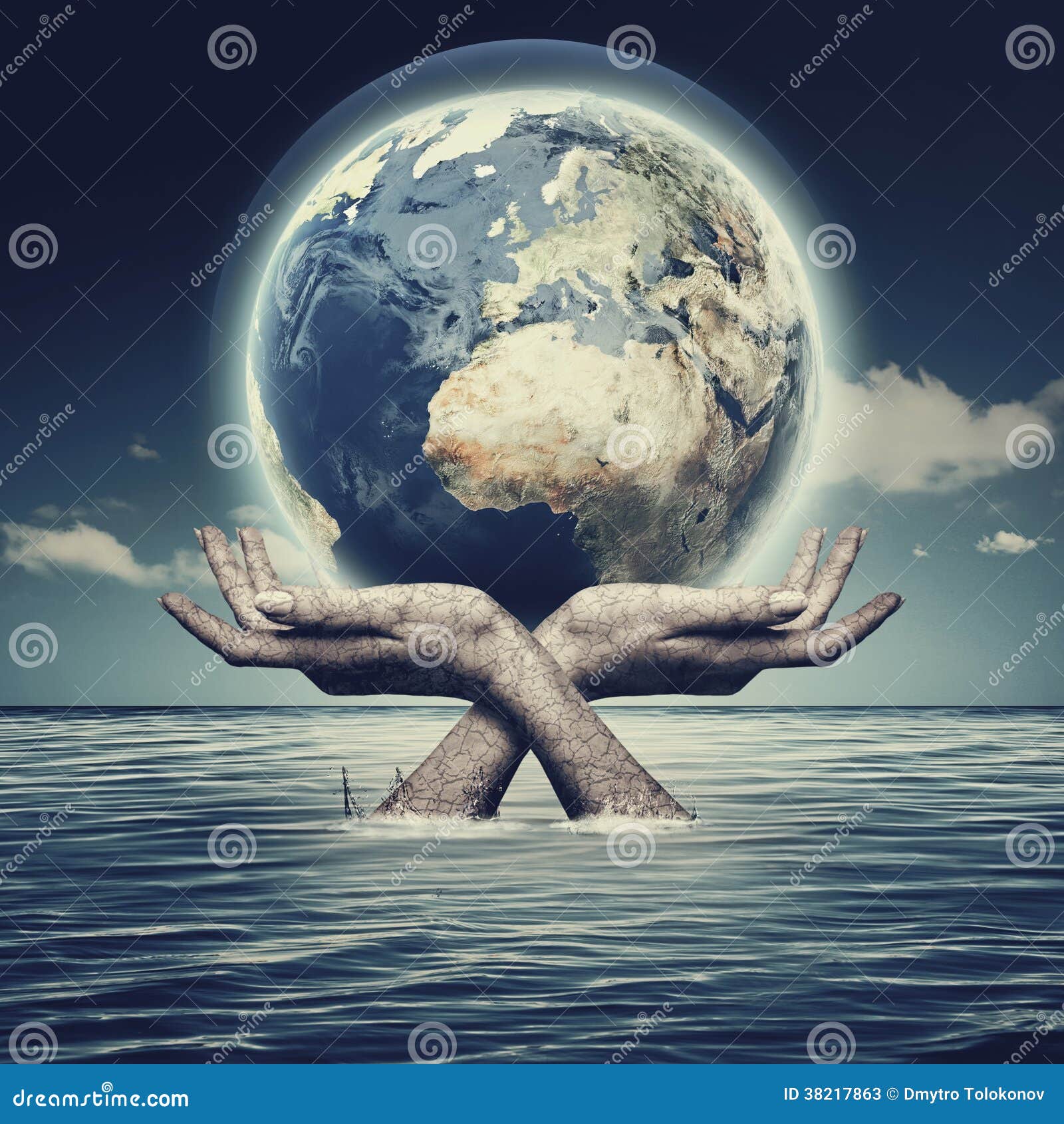 Mundo entero en sus manos imagen de archivo. Imagen de abrigo - 38217863