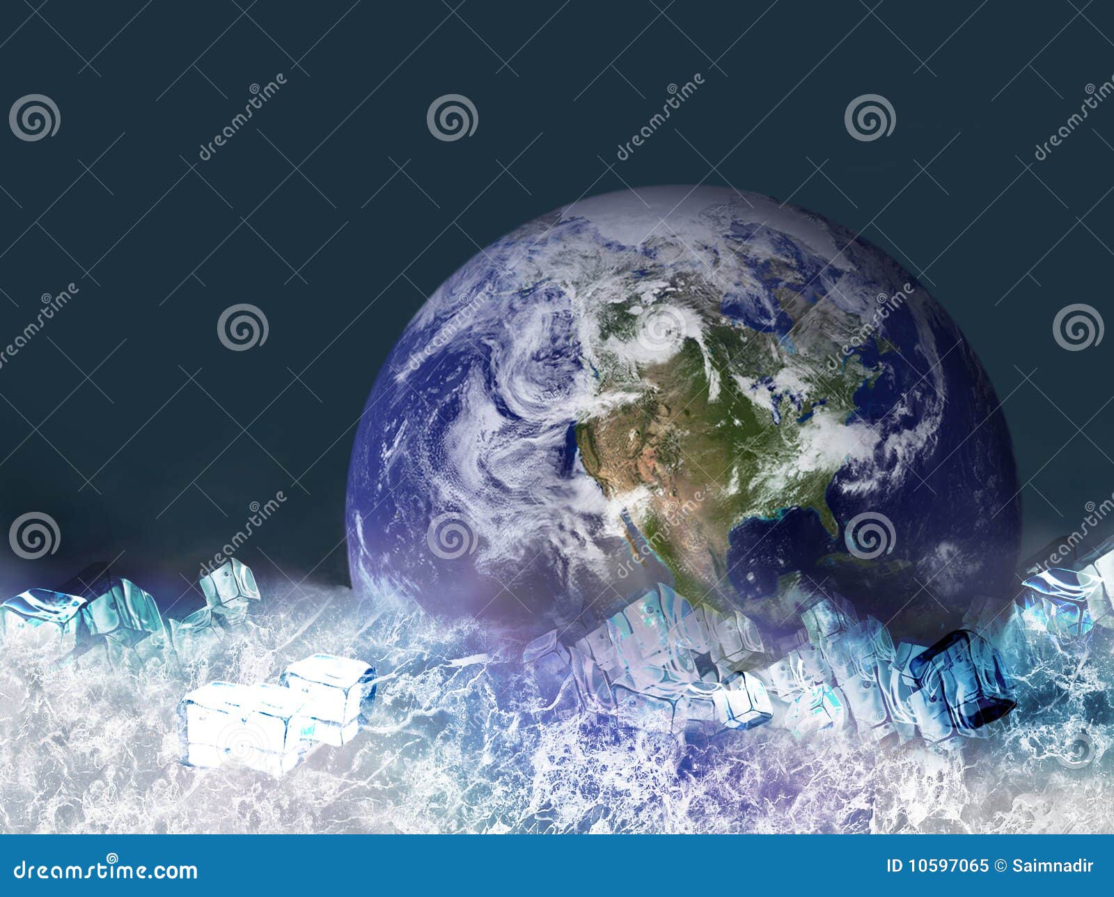 Mundo frío imagen de archivo. Imagen de limpio, saltado - 10597065