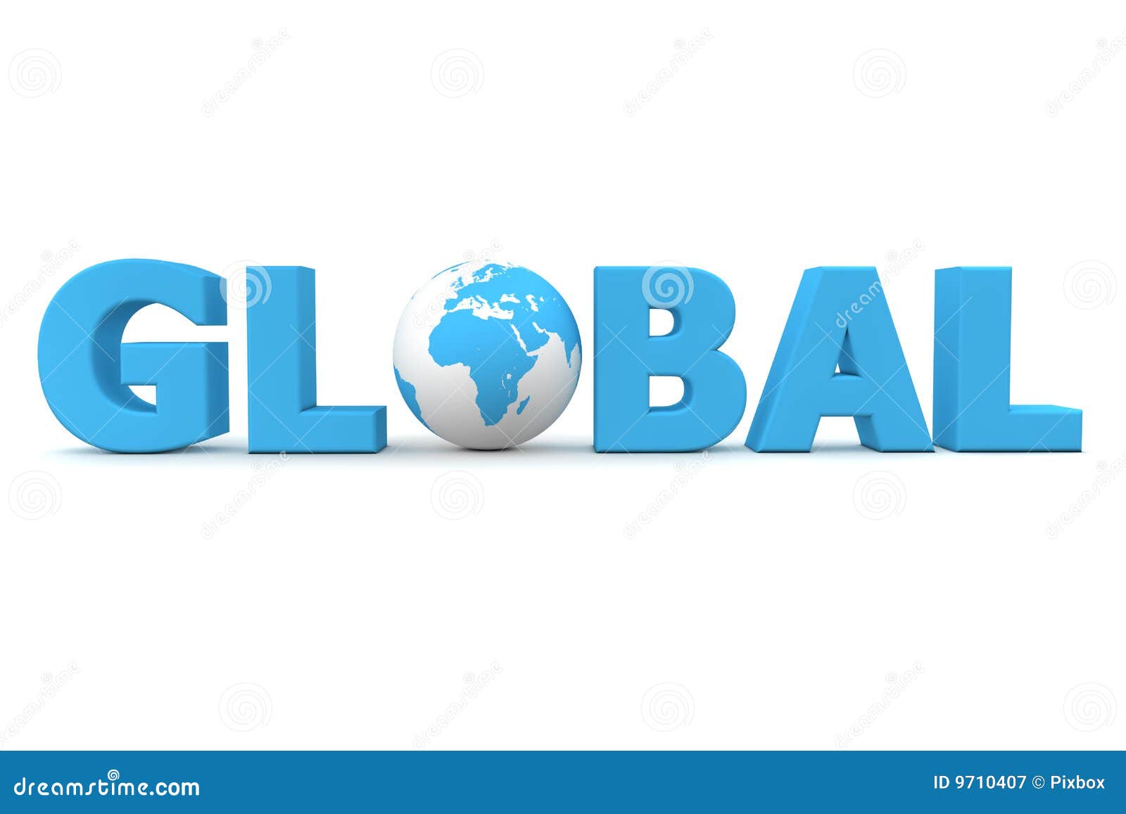 Mundo global stock de ilustración. Ilustración de tierra - 9710407