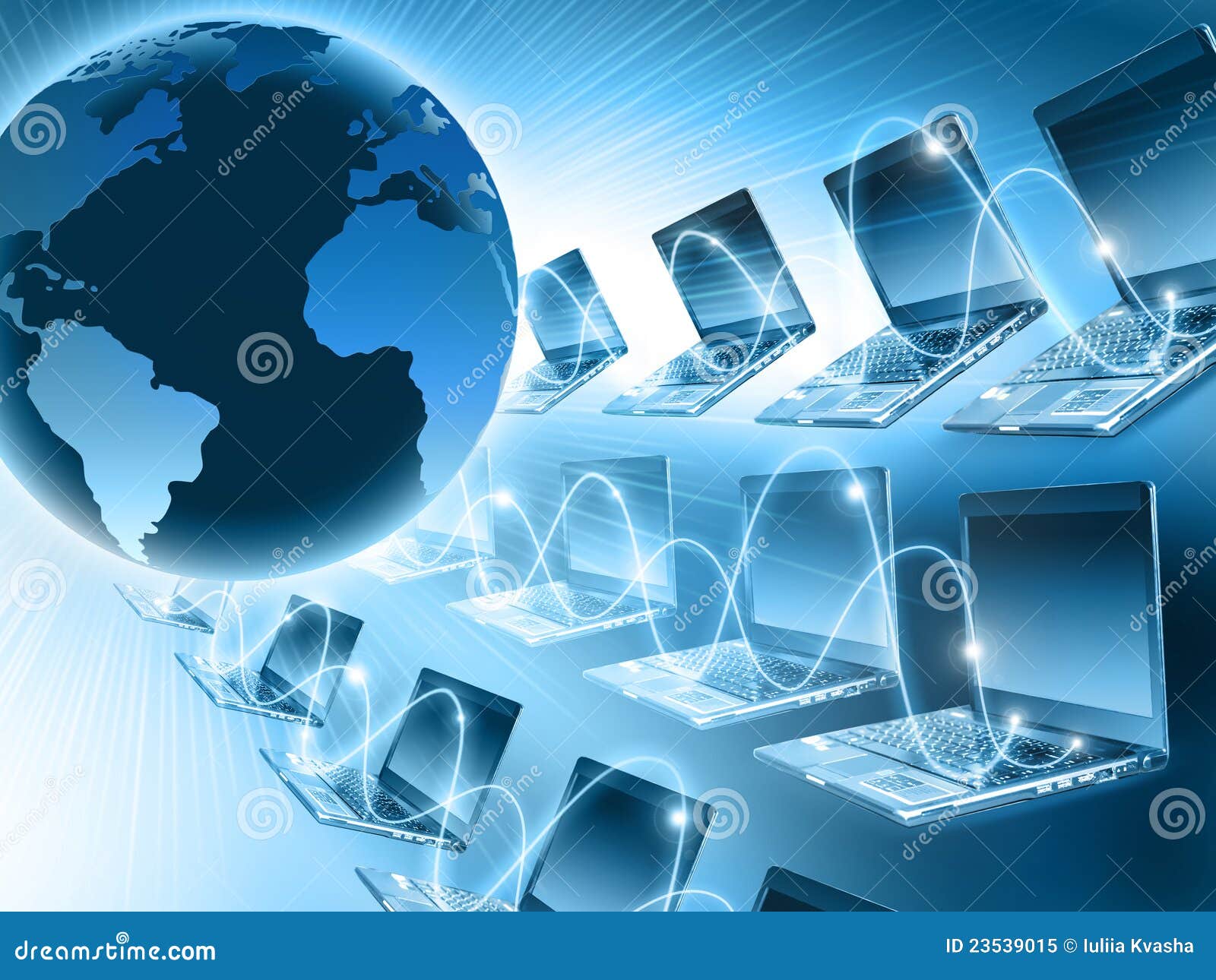 Mundo informático imagen de archivo. Imagen de comunicaciones - 23539015