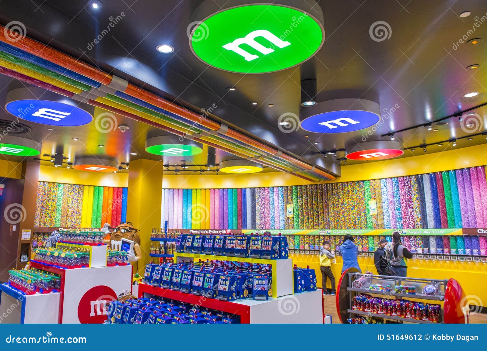 Mundo Las Vegas de M&M fotografía editorial. Imagen de urbano - 51649612