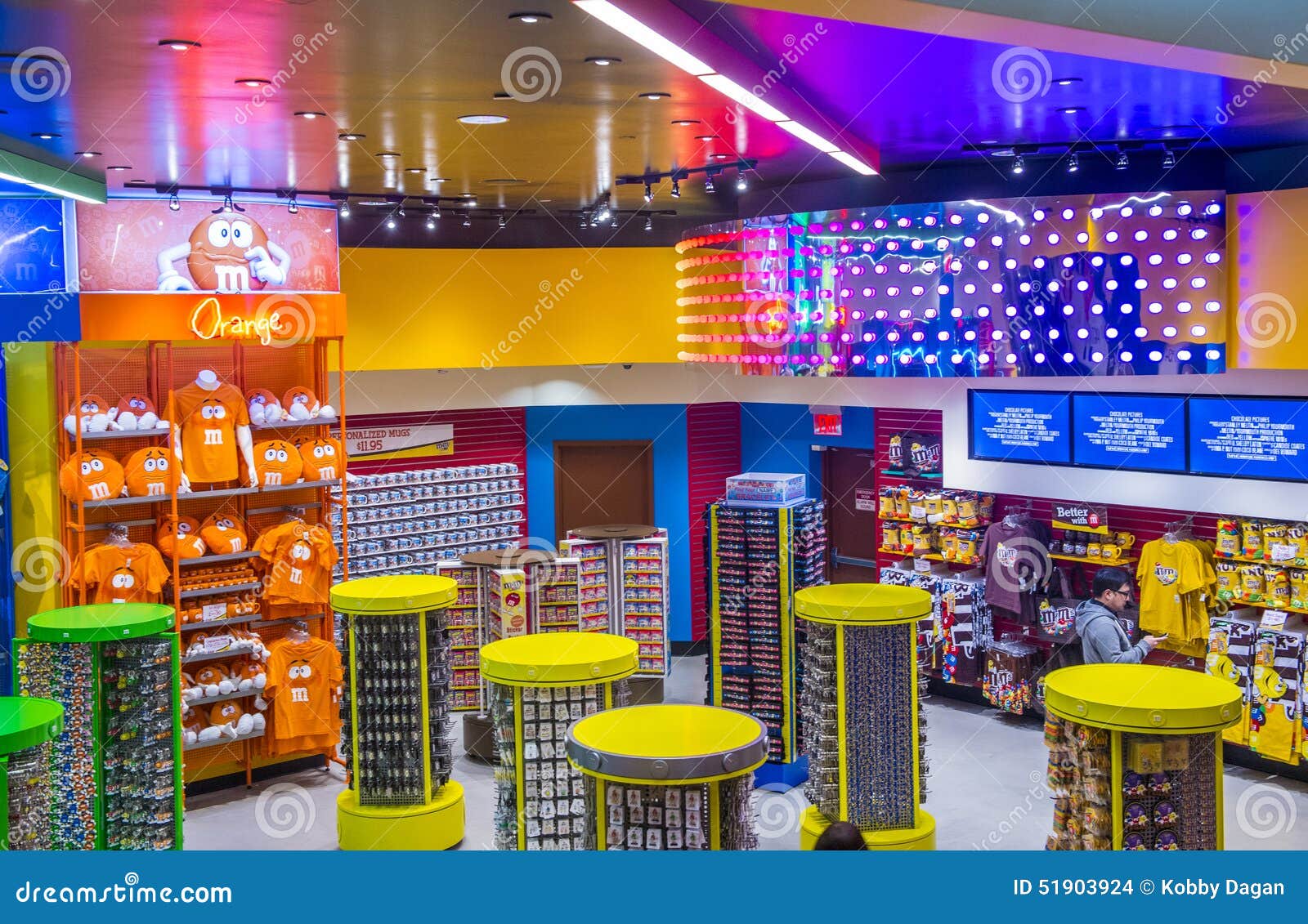 Mundo Las Vegas de M&M imagen de archivo editorial. Imagen de recorrido ...