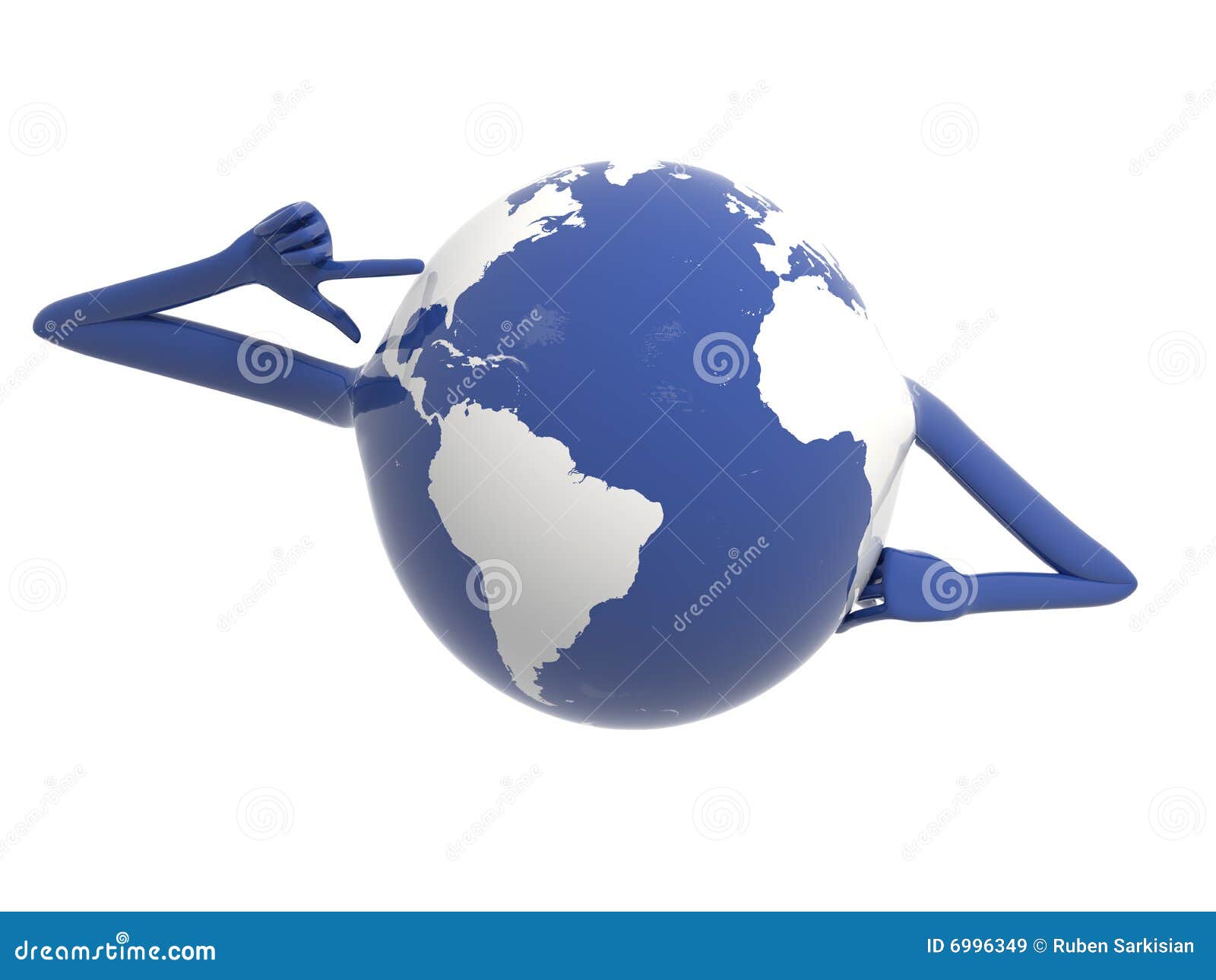 Mundo loco stock de ilustración. Ilustración de mensaje - 6996349