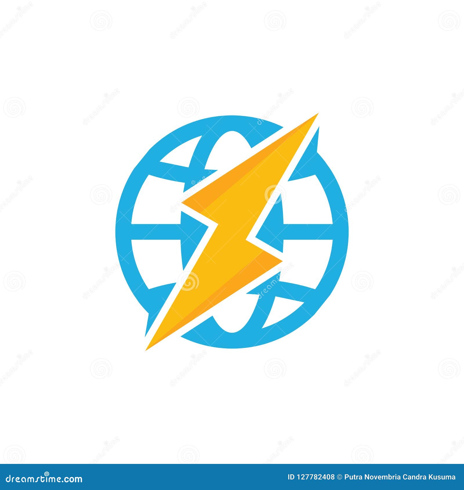 Mundo Logo Icon Design Del Poder Ilustración del Vector - Ilustración ...