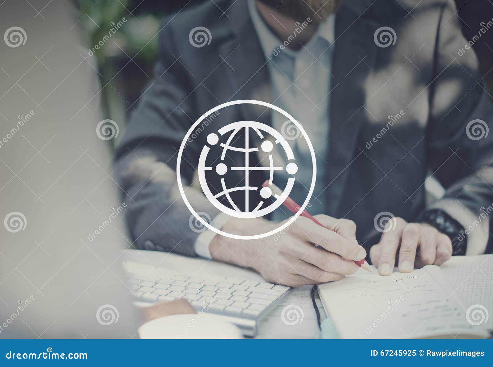 Mundo Mundial Internacional Da Comunidade Global Conectado Imagem de ...