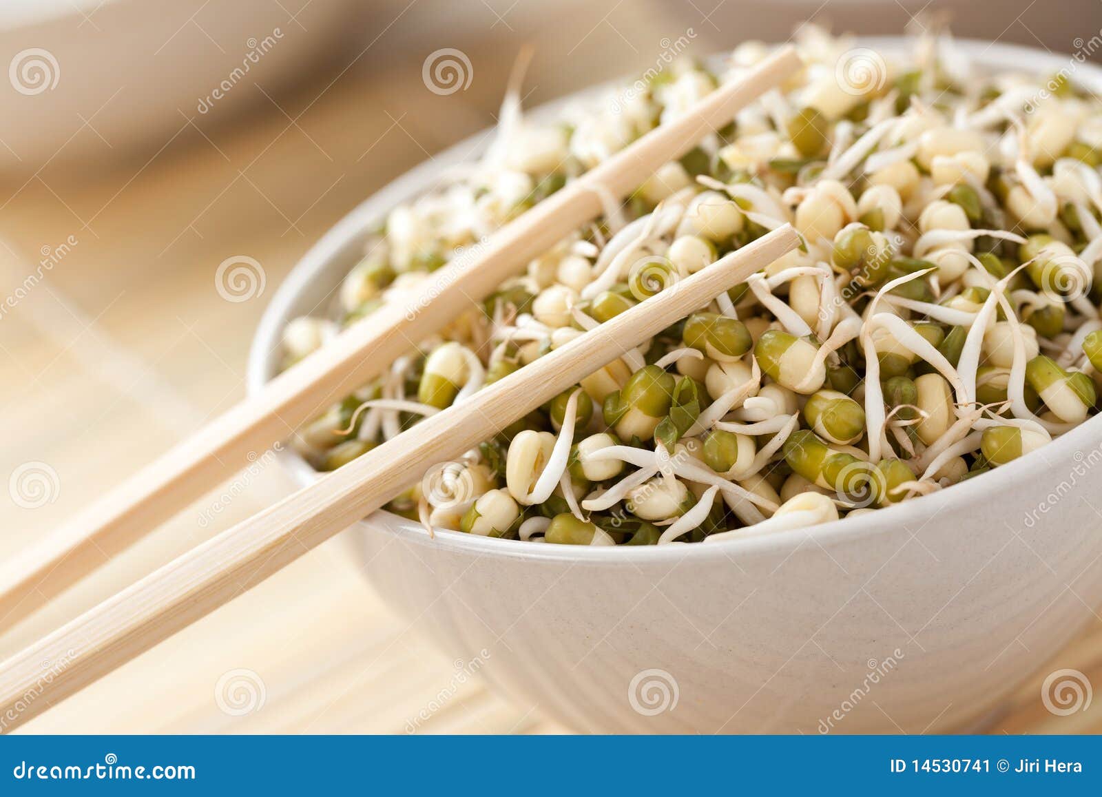 Mung beans stock image. Image of close, germinate, salads - 14530741