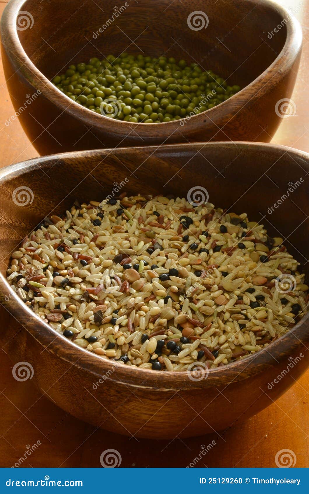 Mung Beans and Rice stock photo. Image of mixture, dish - 25129260