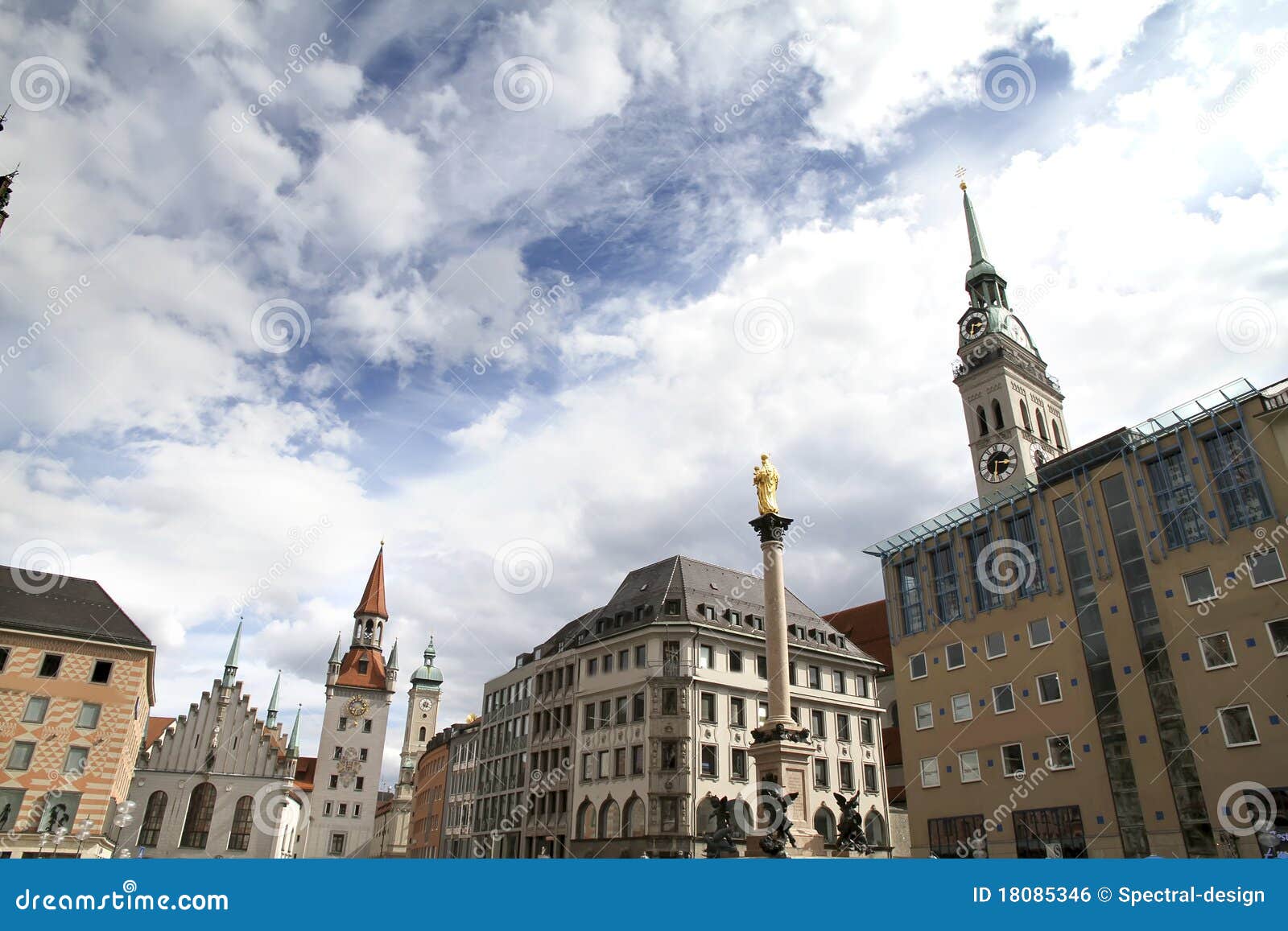 Munich stock photo. Image of travel, facade, munich, sightseeing - 18085346