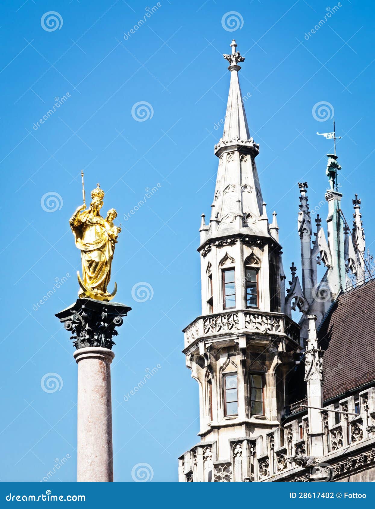 Munich stock photo. Image of building, bavaria, famous - 28617402
