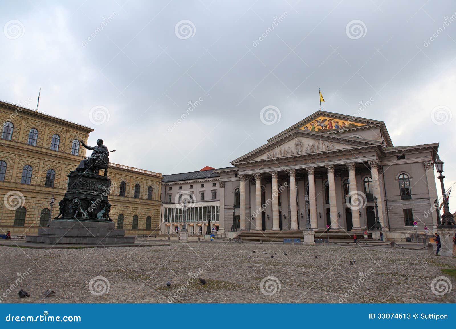 Munich city, Germany stock image. Image of blue, afternoon - 33074613