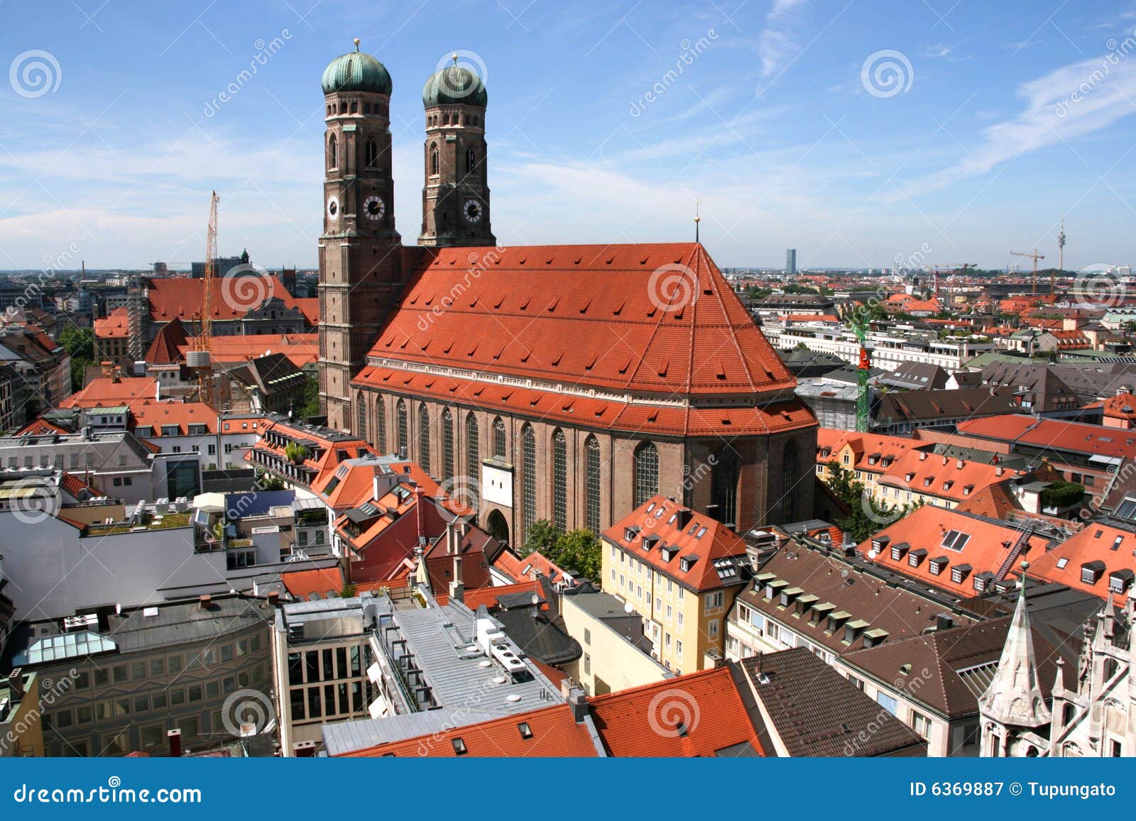 Munich cityscape stock image. Image of cityscape, sightseeing - 6369887