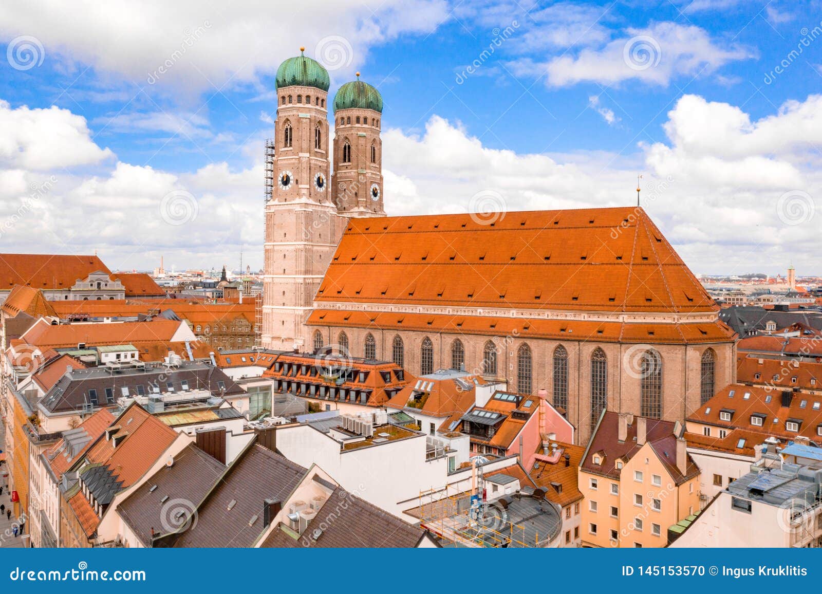 Clock Tower Near the Marienplatz in Munich. Stock Photo - Image of ...