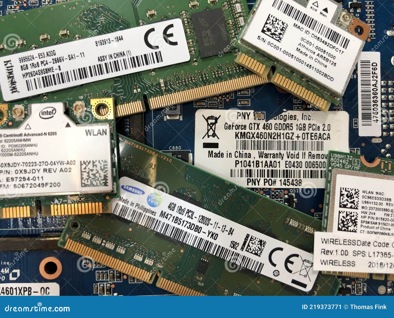 Small Pile of Computer Microchips GPU Editorial Photo - Image of ...