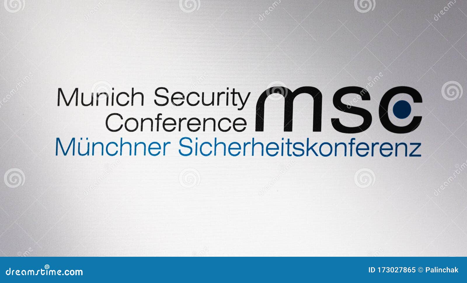 Emblem of Munich Security Conference Editorial Image - Image of ...