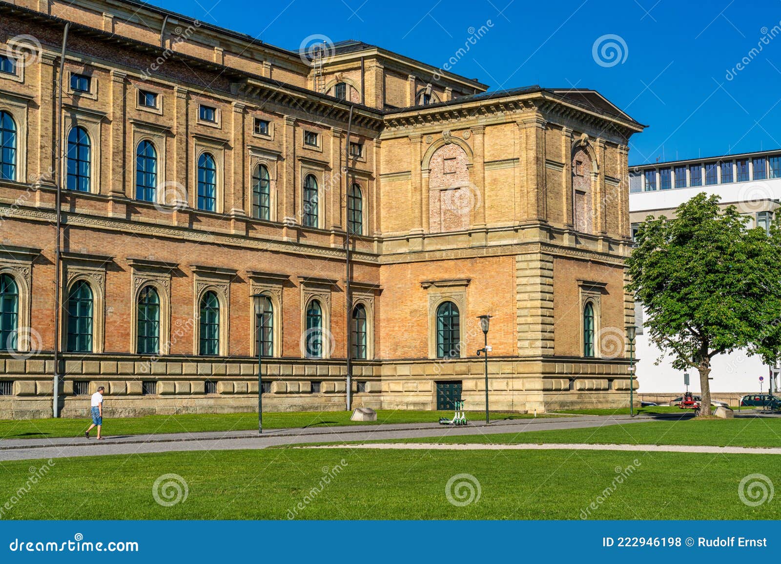 Munich, Germany - Jul 27, 2020: View of the Historic Palace and Museum ... Munich, Germany - Jul 27, 2020: View of the Historic Palace and Museum ...