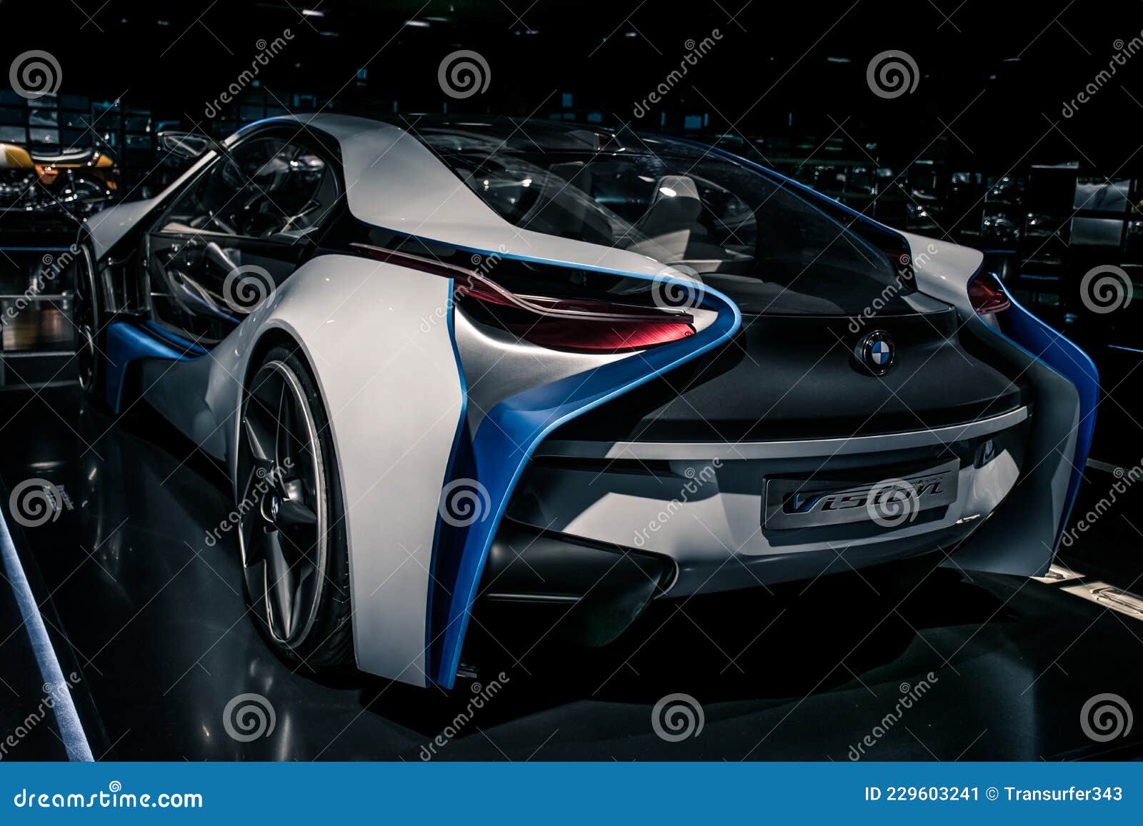 2009 BMW Vision Efficient Dynamics Car in BMW Museum/ BMW Welt ...