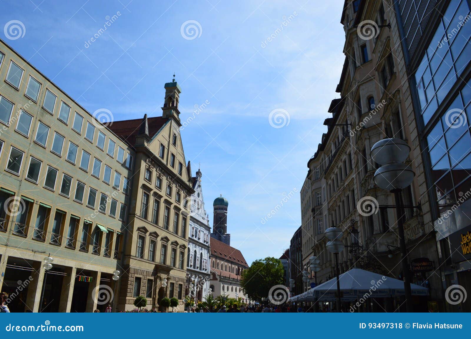 Munich in Germany editorial stock photo. Image of travel - 93497318
