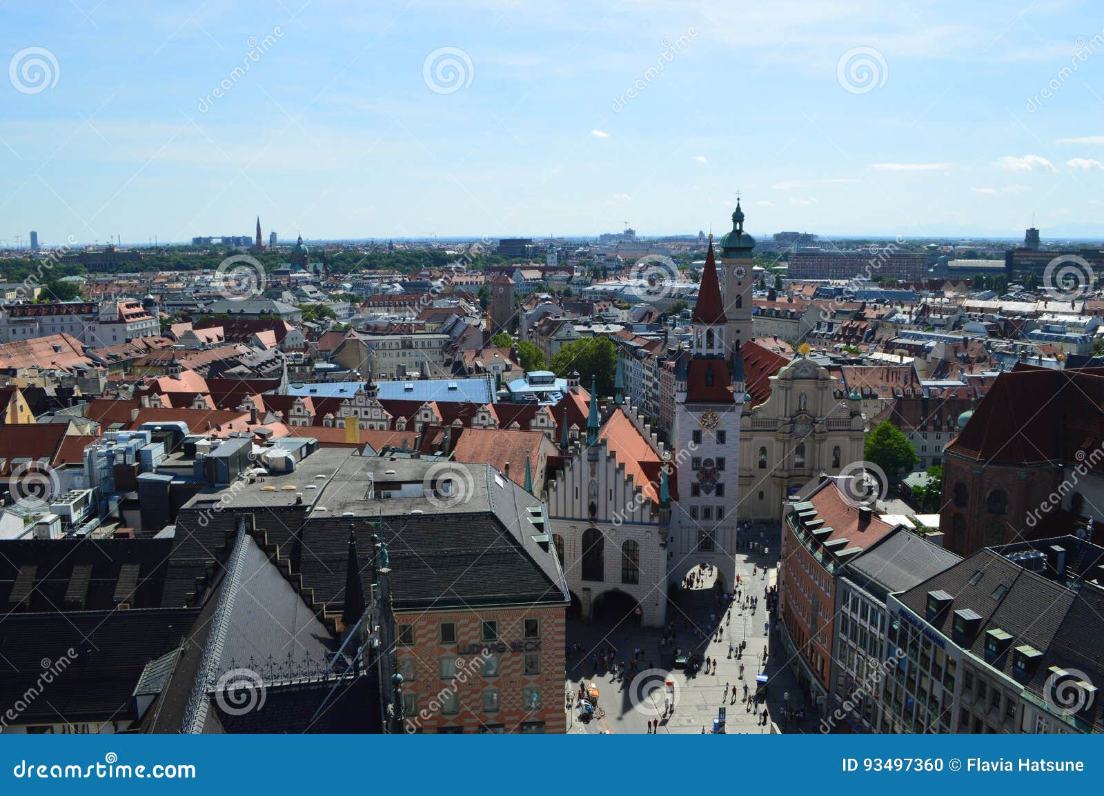 Munich in Germany editorial image. Image of skyline, castle - 93497360