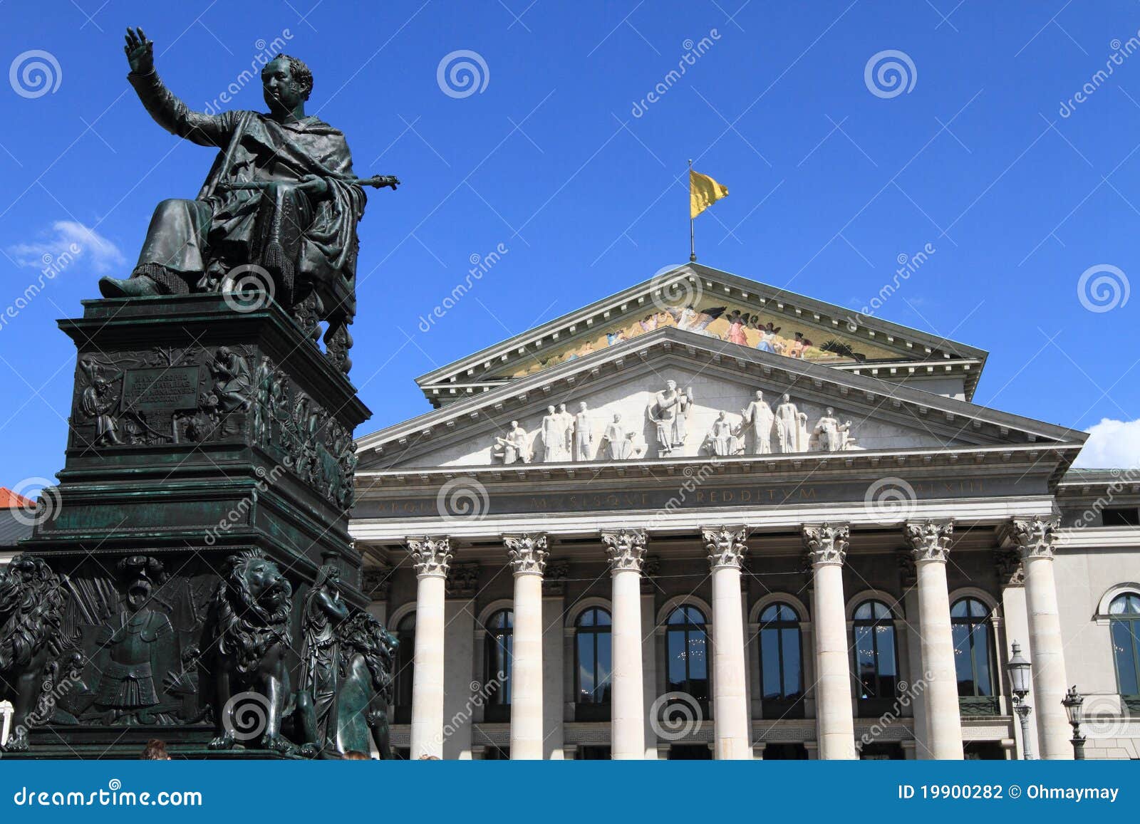 Munich opera house stock photo. Image of munich, house - 19900282