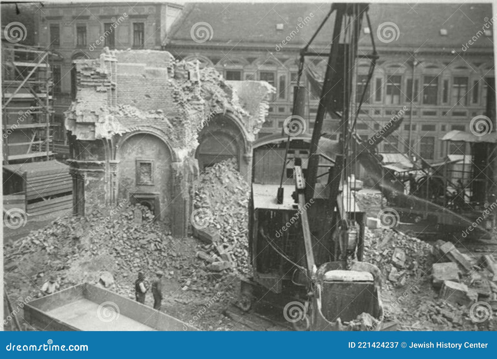 Munich Synagogue; Destroyed Picture. Image: 221424237