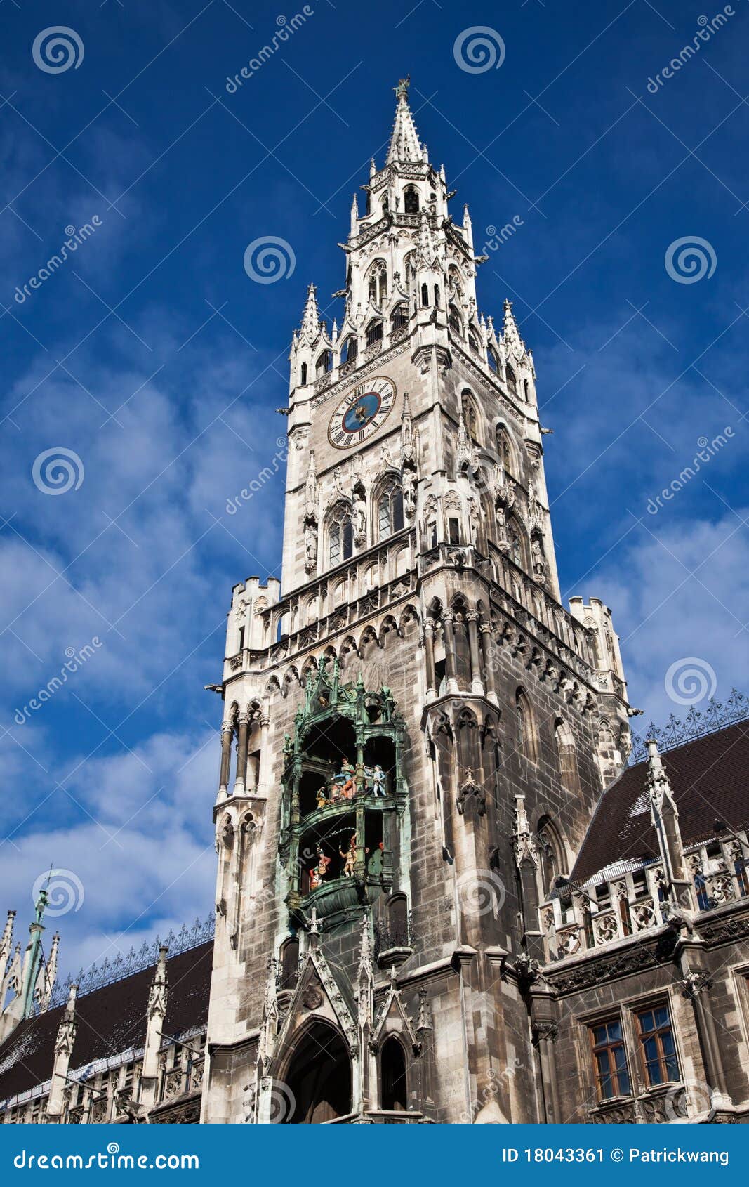 Munich Town Hall, Germany stock image. Image of german - 18043361