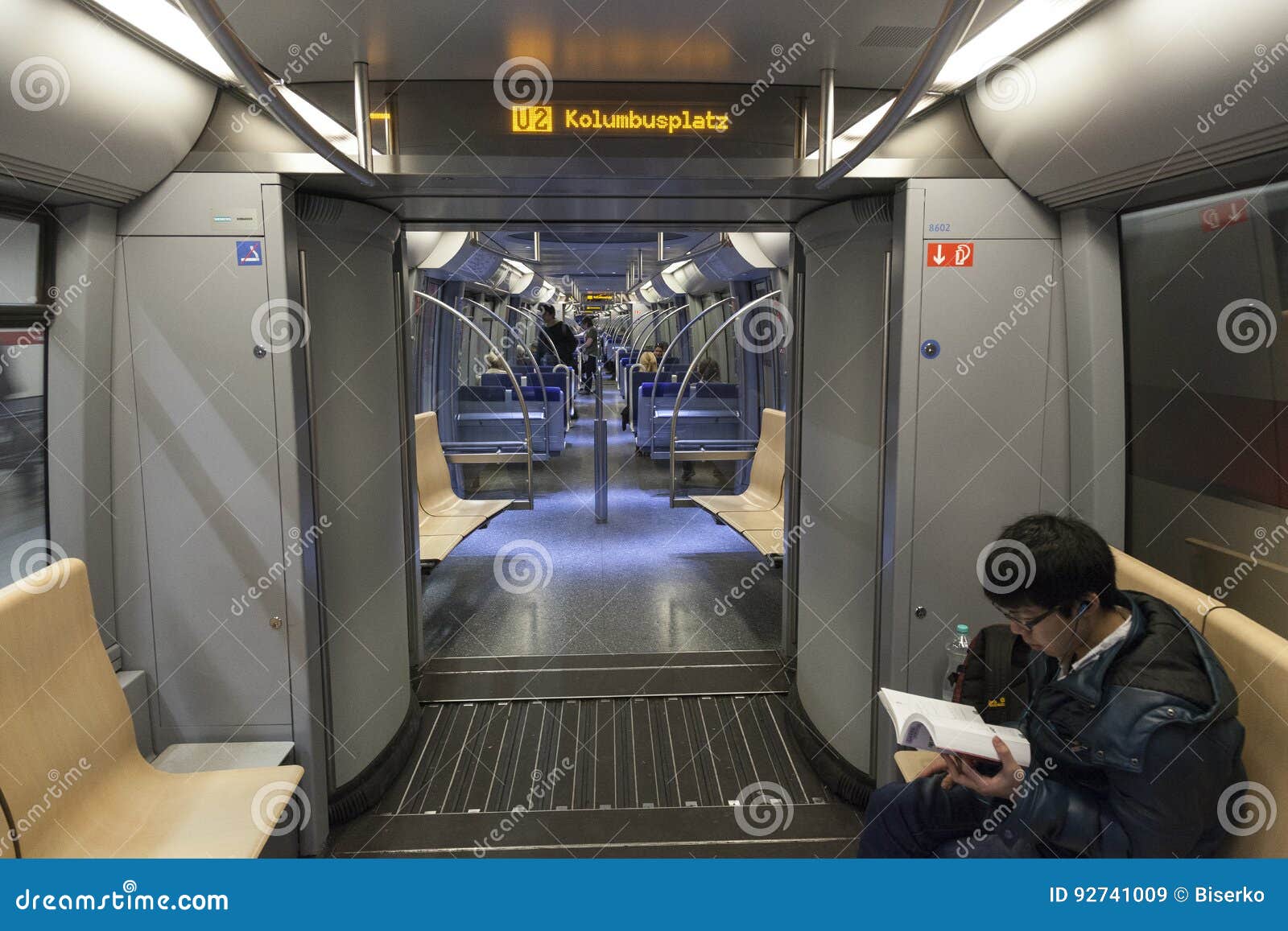 Munich U-Bahn editorial stock image. Image of locomotive - 92741009