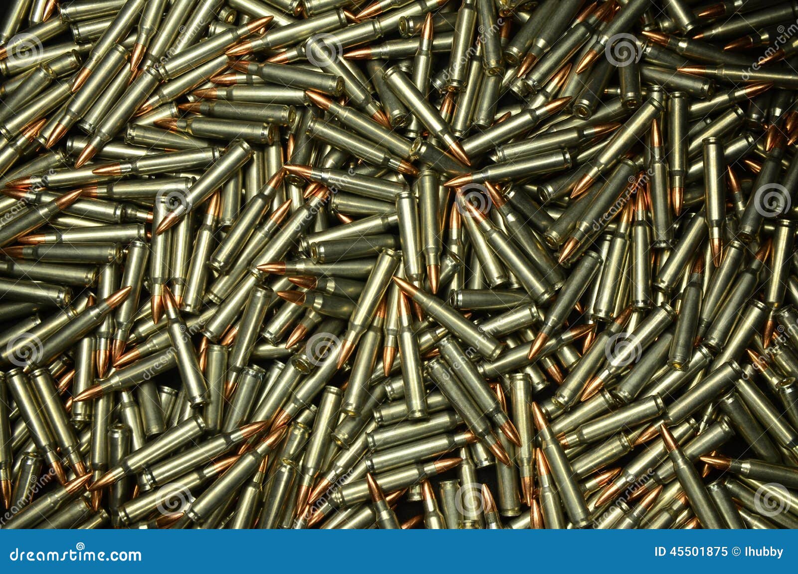 Munición - 223 Remington, 5,56x45 Imagen de archivo - Imagen de ...