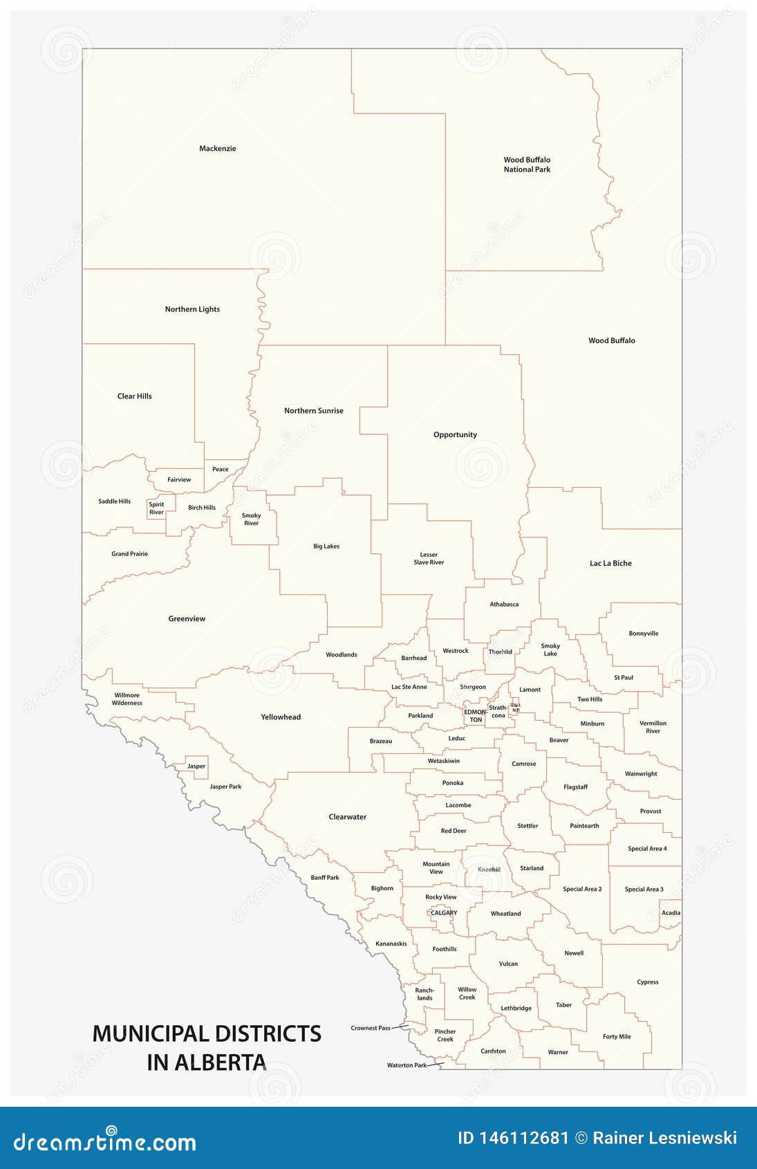 Map Of Alberta Cartoon Vector | CartoonDealer.com #92232071