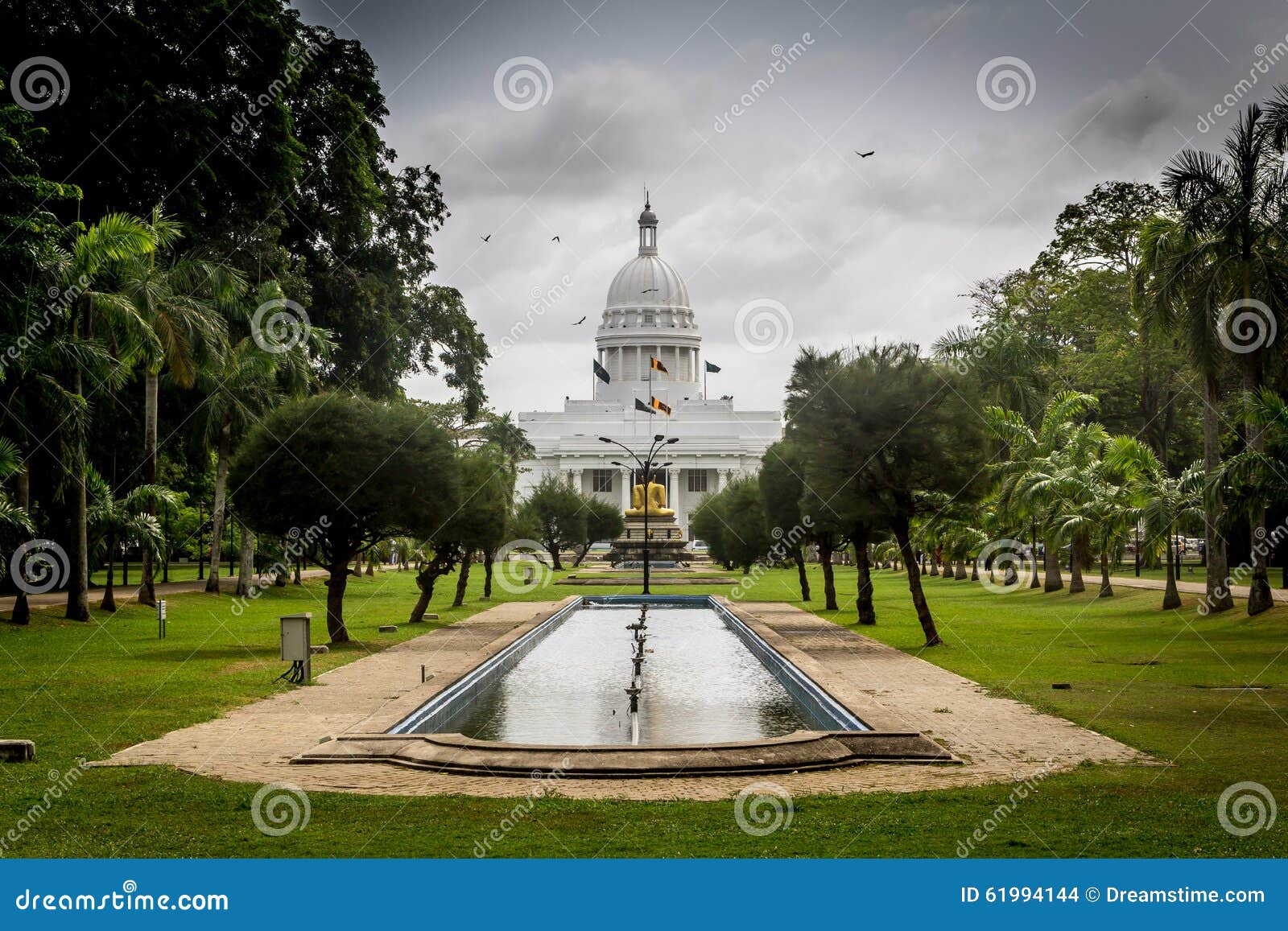 Municipal Garden in Colombo Stock Photo - Image of hinduism, traveling ...