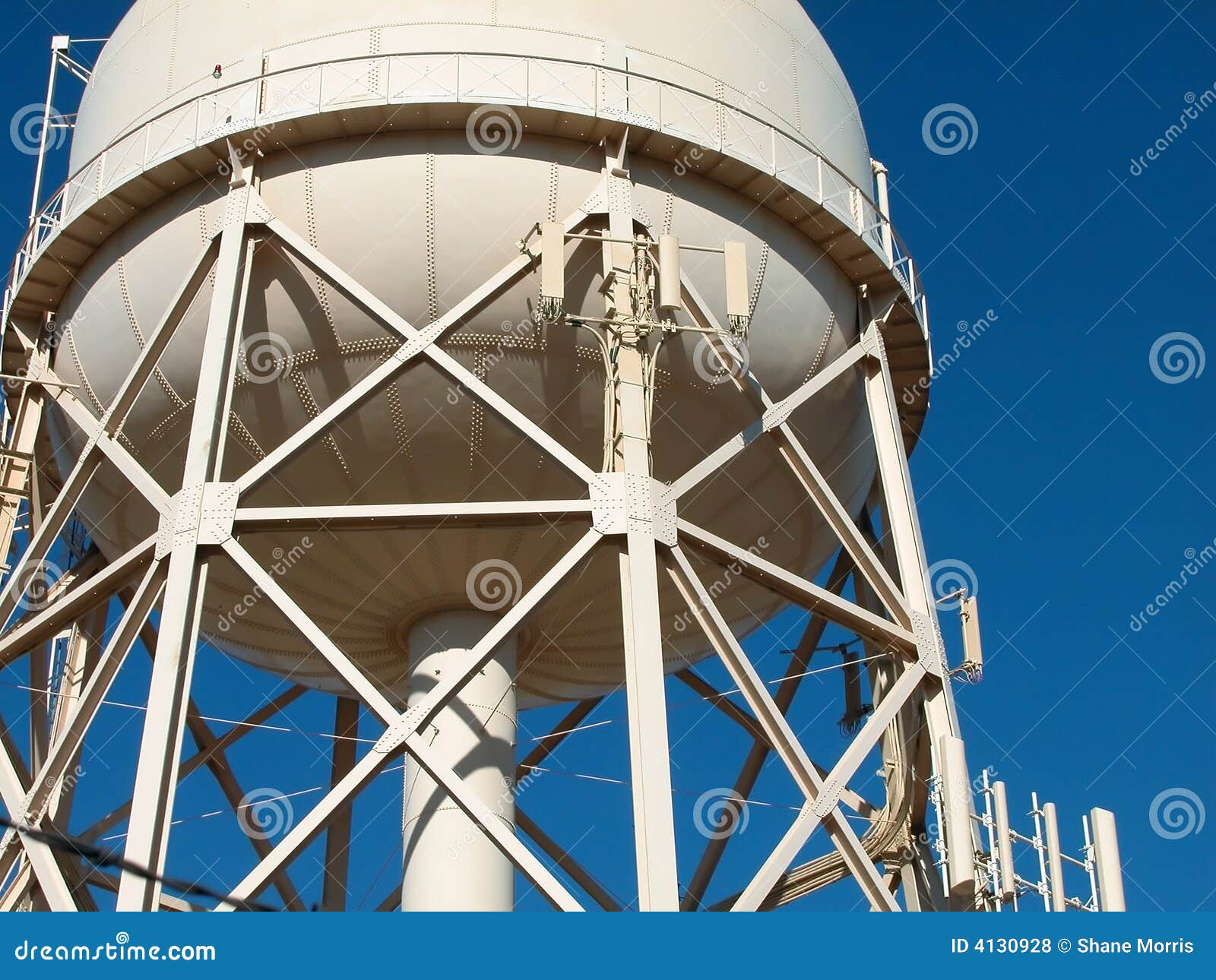 Municipal Water Tower stock photo. Image of municipal - 4130928