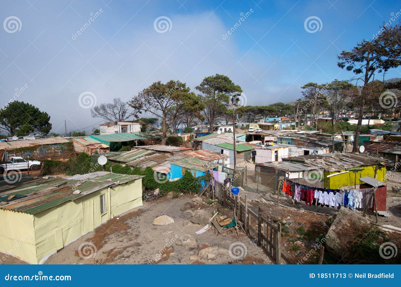 Municipio Rural Ciudad Del Cabo Imagen de archivo - Imagen de viviendas ...