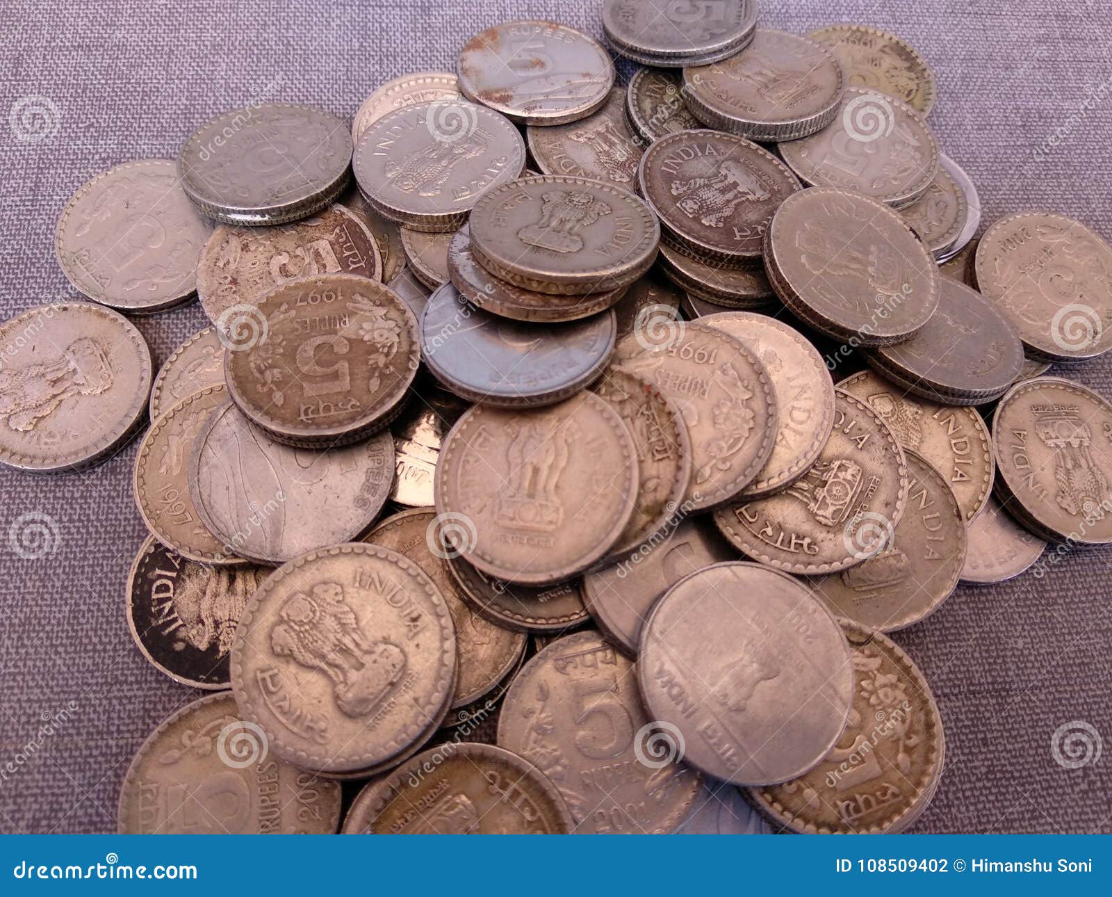 Munt stock foto. Image of munt, indisch, muntstukken - 108509402