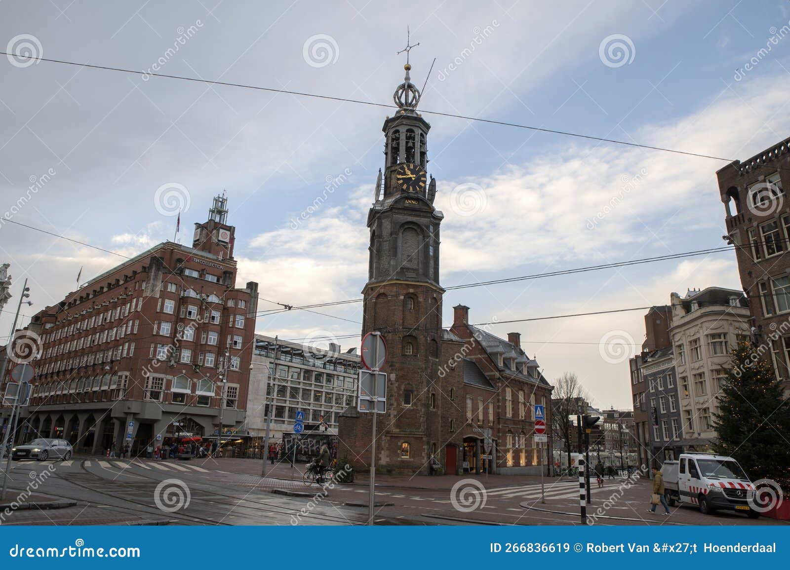 The Munt Tower at Amsterdam the Netherlands 3-1-2023 Editorial Stock ...